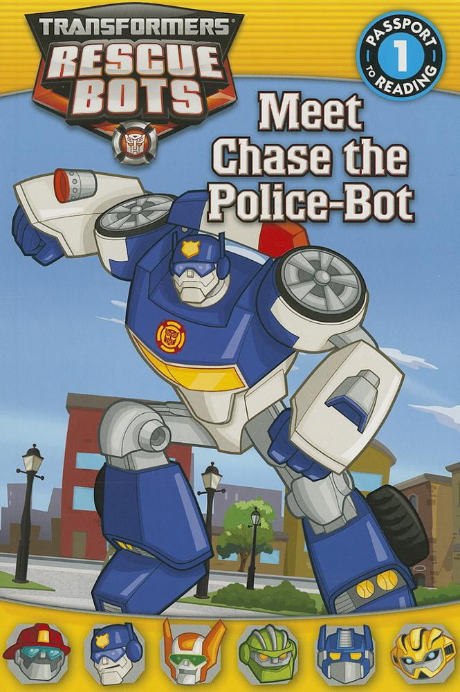 Transformers: Rescue Bots: Meet Chase the Police-Bot - Walmart.com