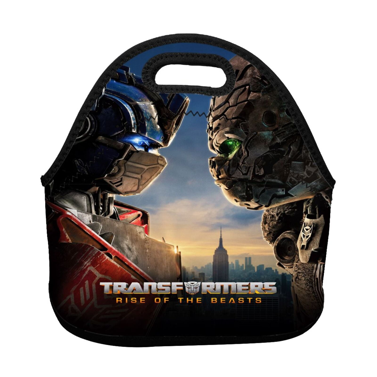 Transformers Reusable Neoprene Lunch Bag Insulated Lunch Box Thermal ...