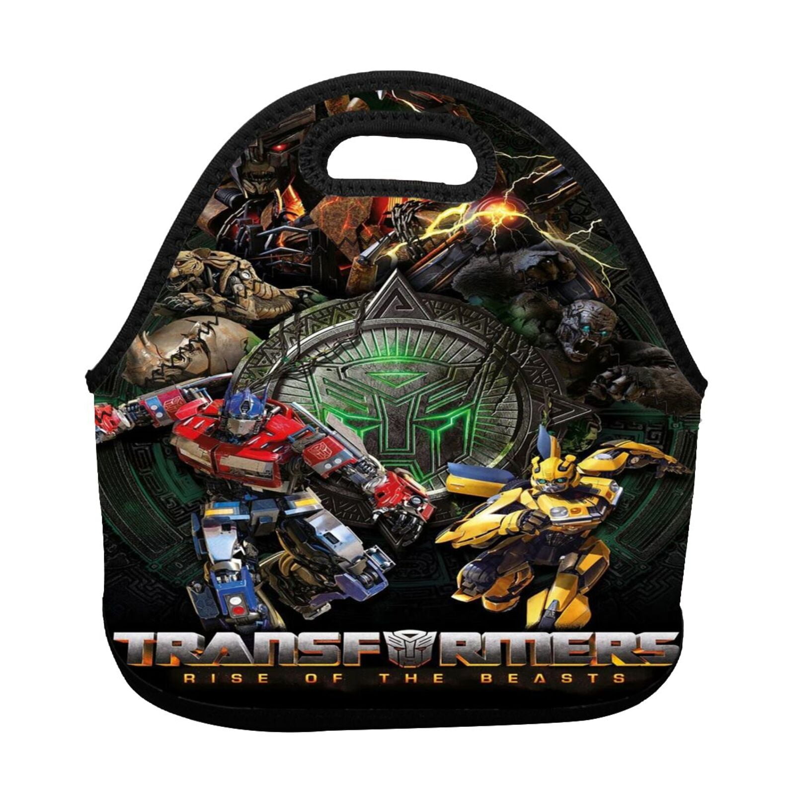 Transformers Reusable Neoprene Lunch Bag Insulated Lunch Box Thermal ...