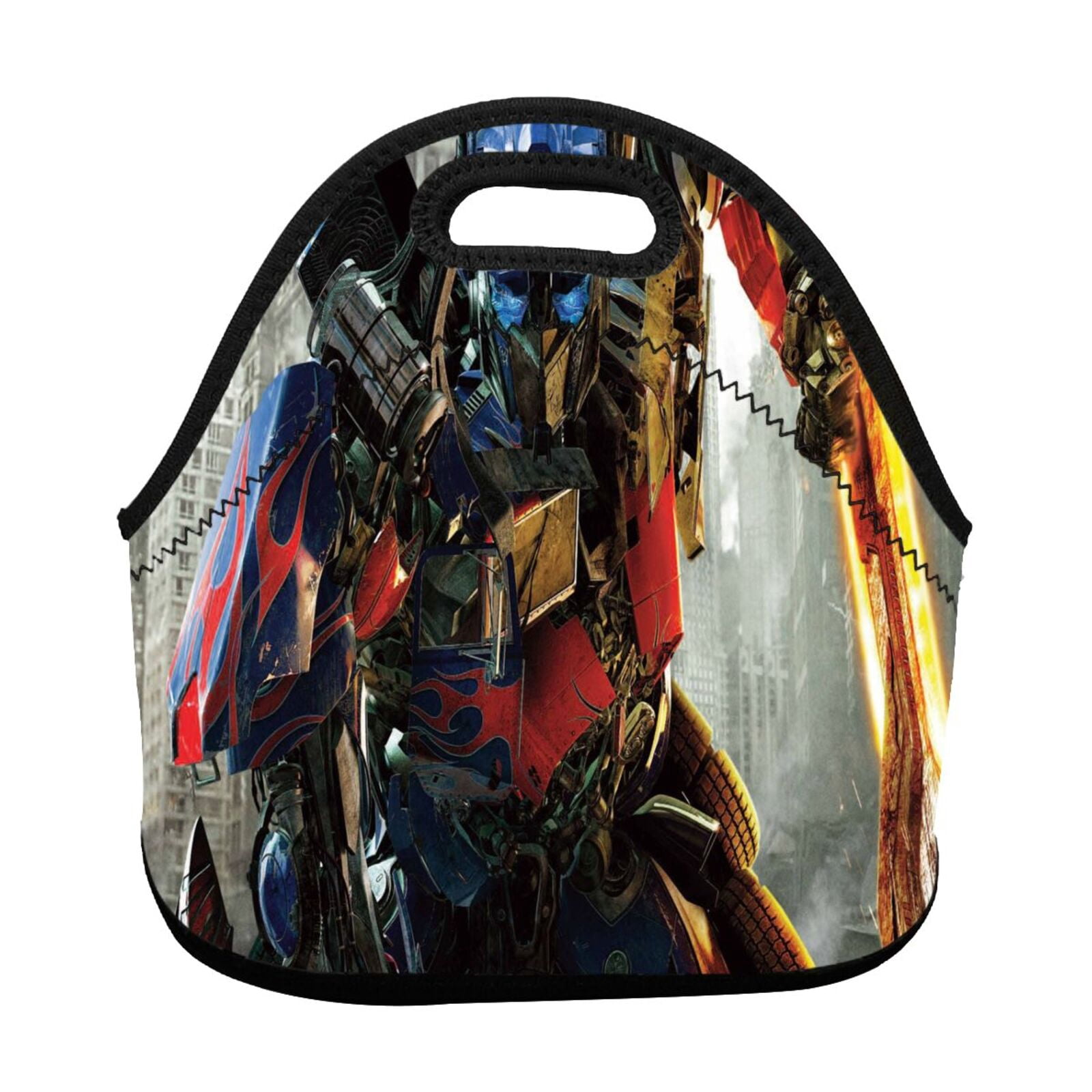 Transformers Reusable Neoprene Lunch Bag Insulated Lunch Box Thermal ...