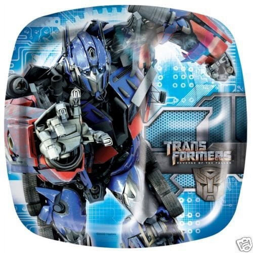 Transformers Revenge of the Fallen Disposable Paper Plates, 9", 8 Count ...