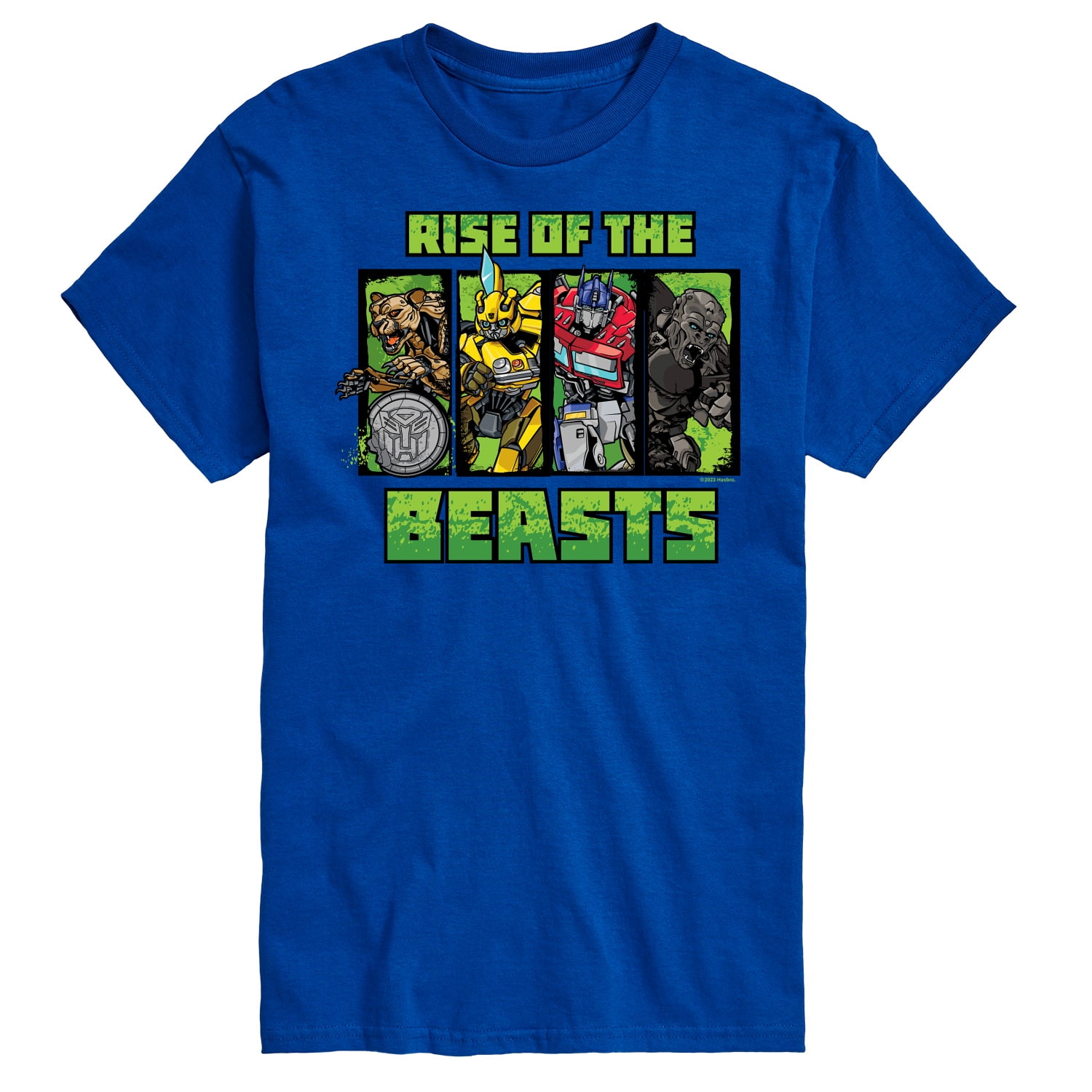 Transformers - Rise Of The Beasts - Adult Short Sleeve Tee - Walmart.com