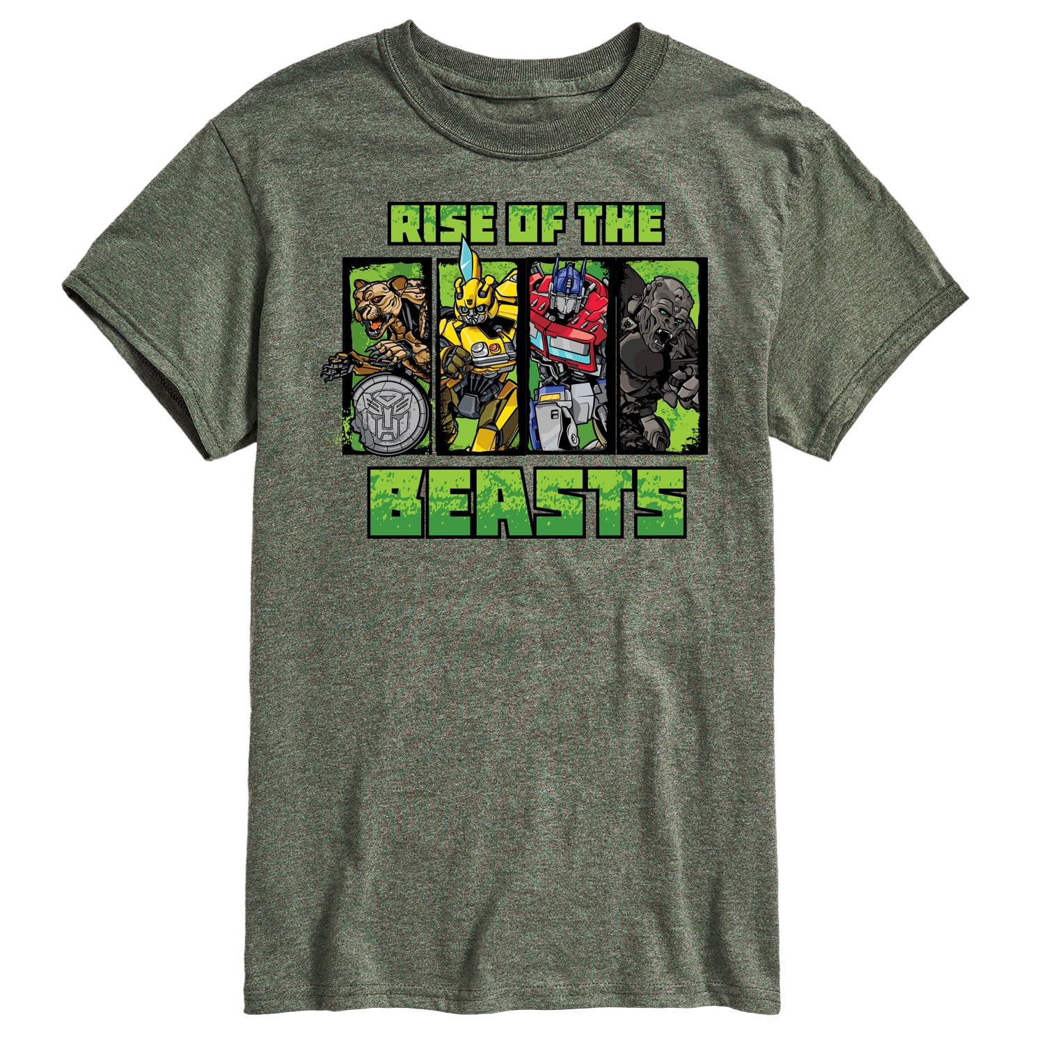 Transformers - Rise Of The Beasts - Adult Short Sleeve Tee - Walmart.com