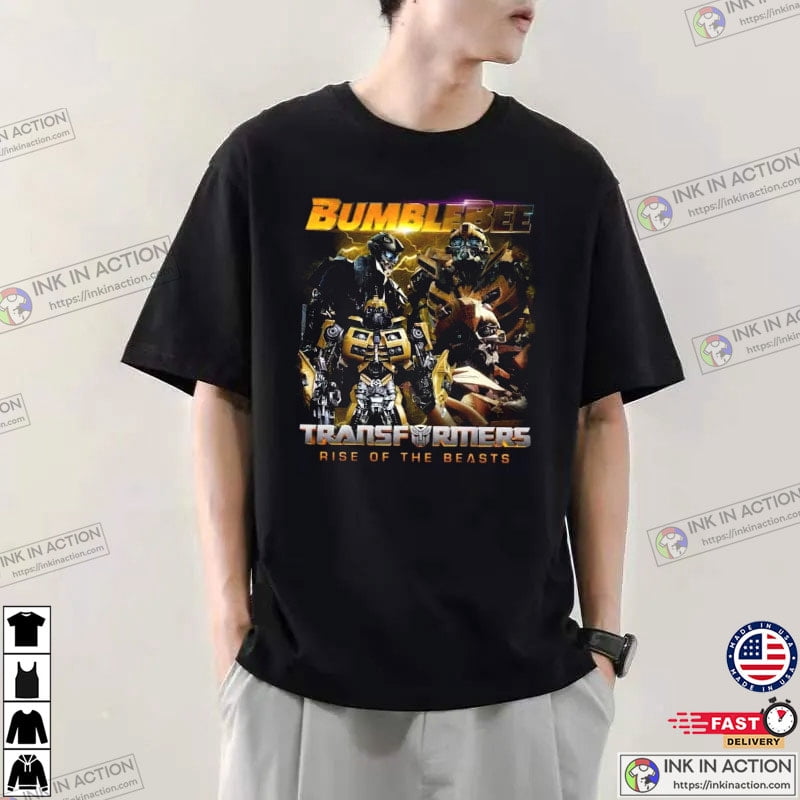 Transformers Rise Of The Beasts BumbleBee Autobot Shirt - Walmart.com