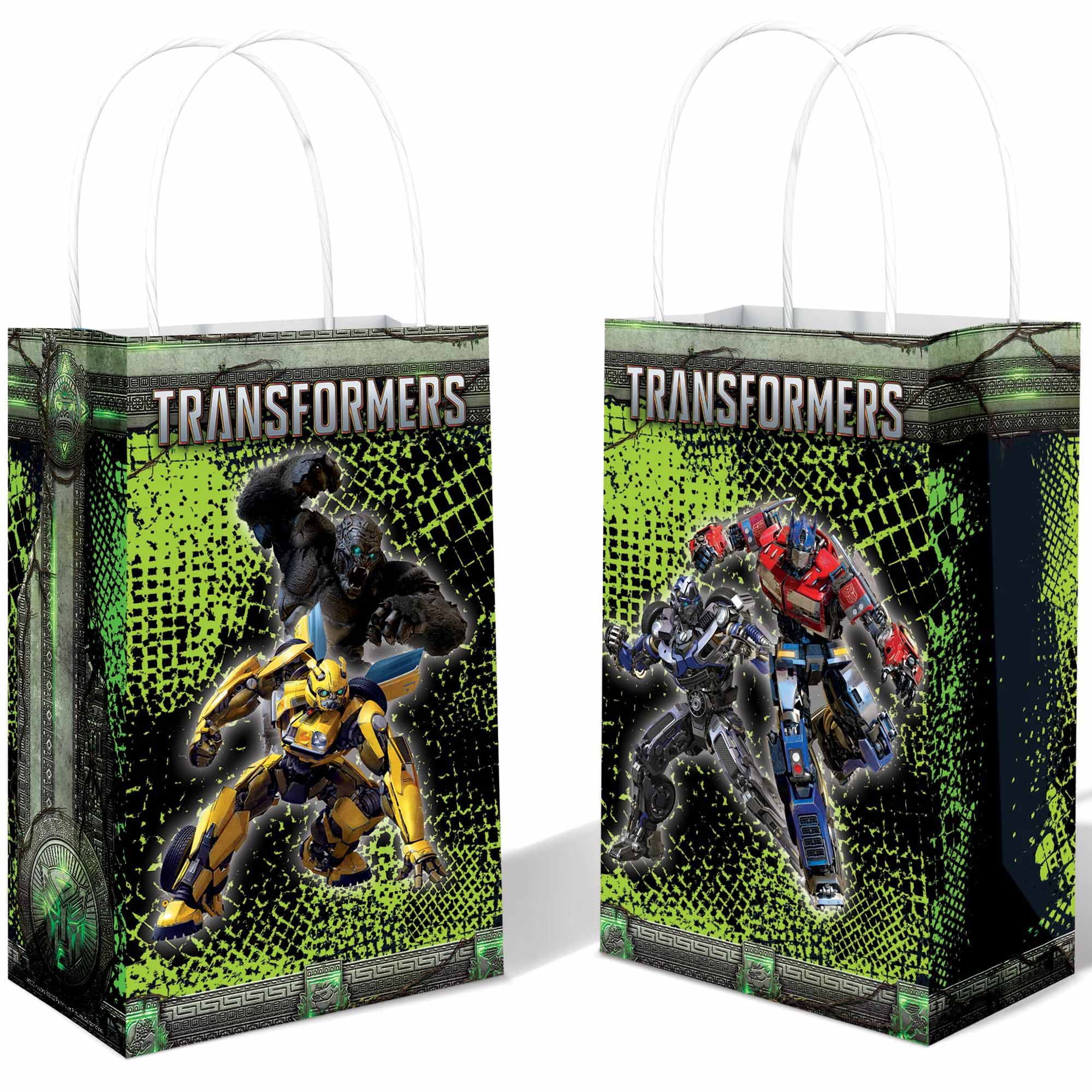 Various, Transformers Rise of The Beast Kraft Paper Favor Bags, Party ...