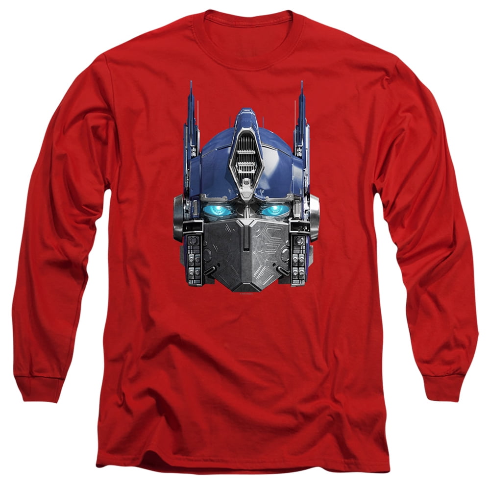 Transformers: Rise of The Beasts Optimus Prime Head Unisex Adult Long ...