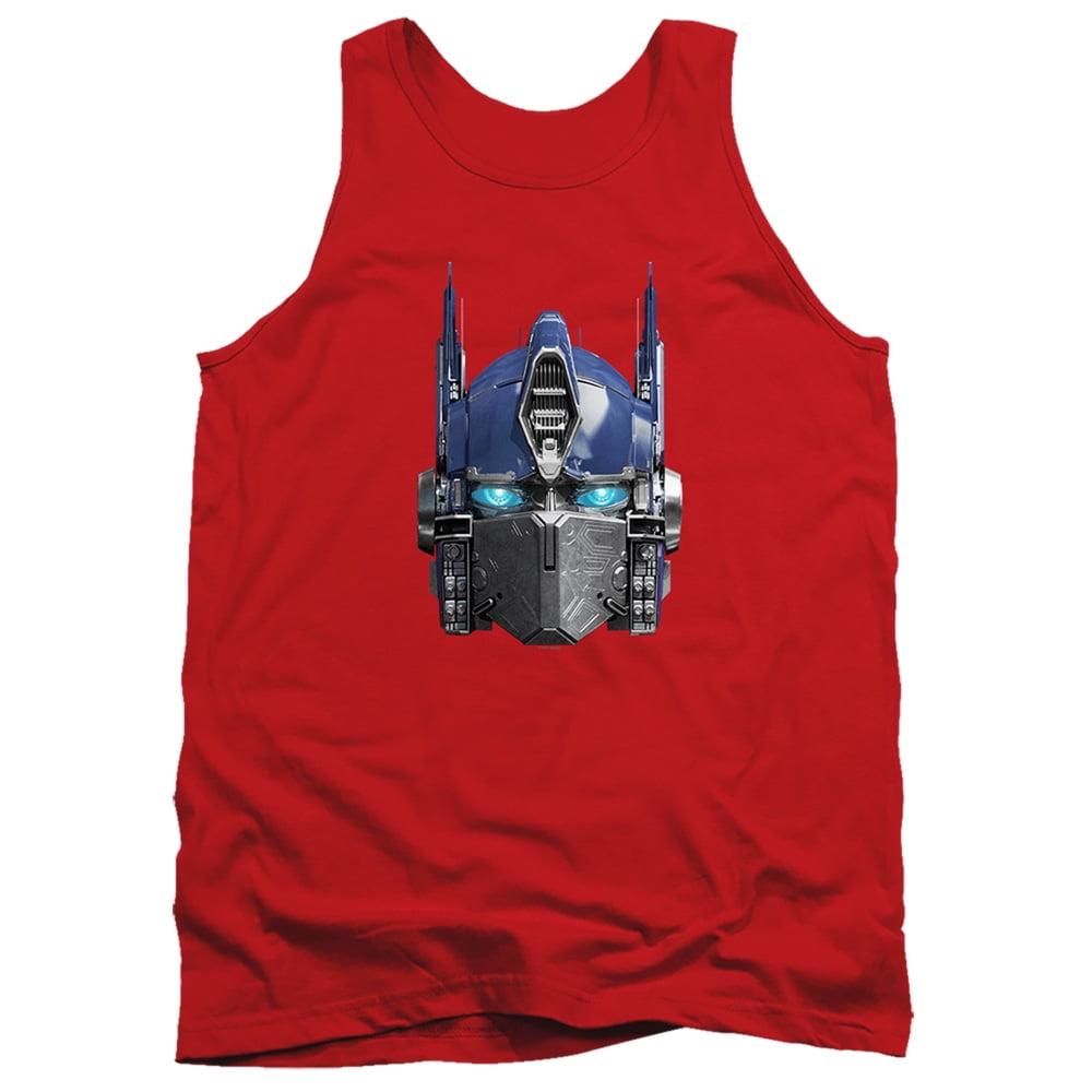 Transformers: Rise of The Beasts Optimus Prime Head Unisex Adult Tank ...