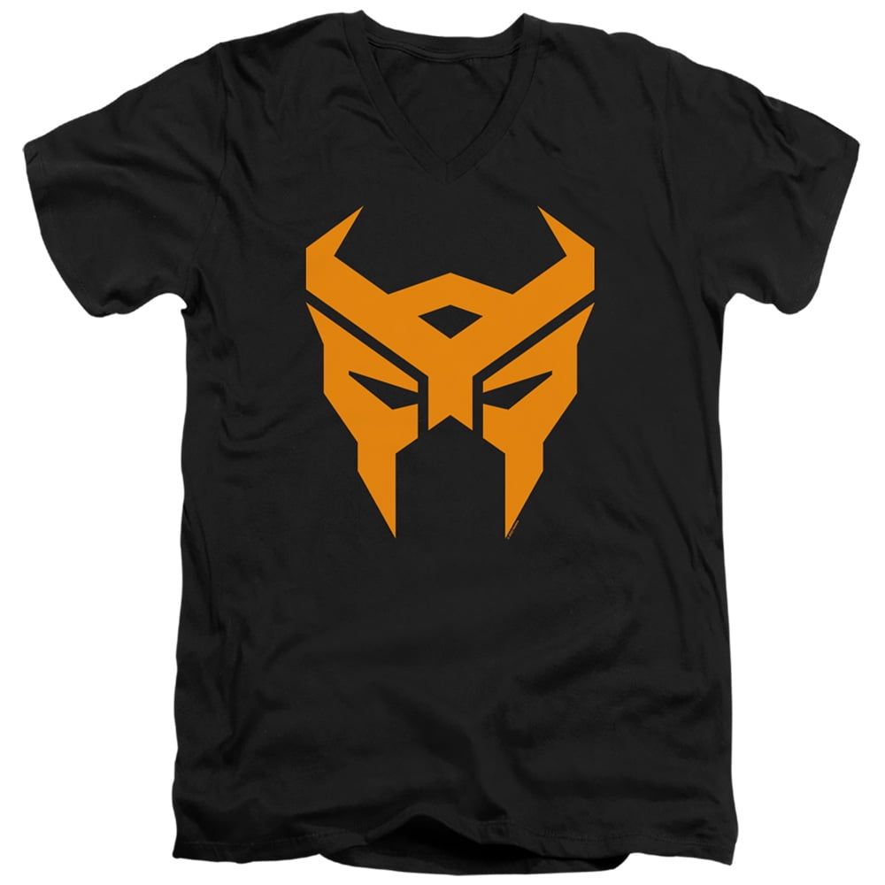 Transformers: Rise of The Beasts Terrorcon Logo Unisex Adult V-Neck T ...