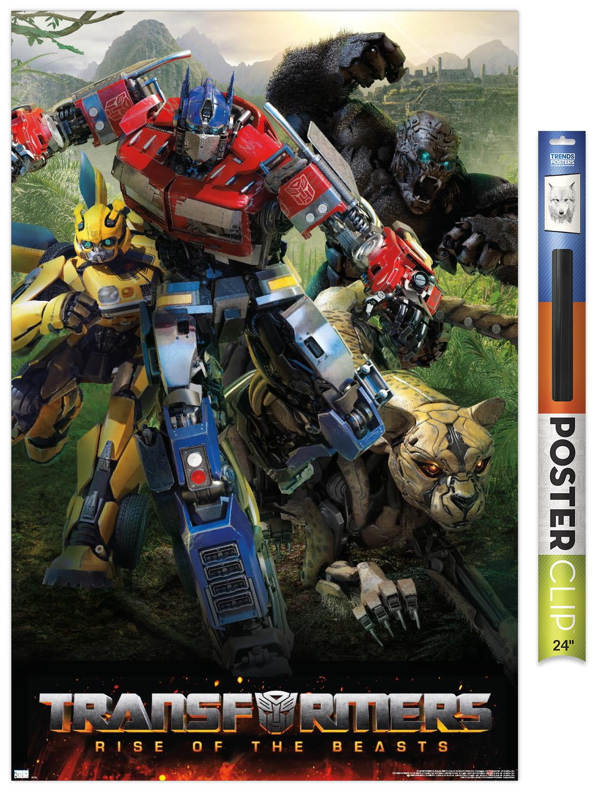 Transformers: Rise of the Beasts - Big 4 Wall Poster, 22.375" x 34 ...
