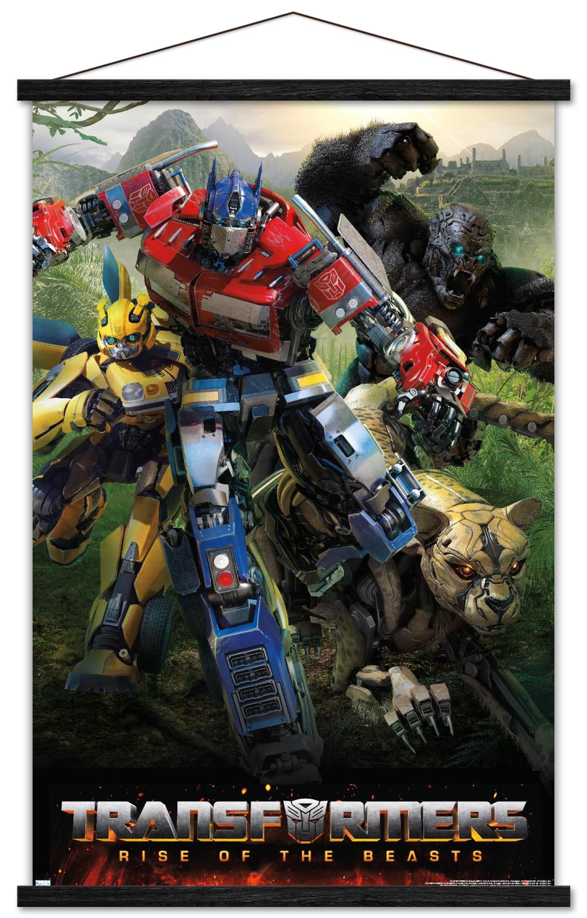 Transformers: Rise of the Beasts - Big 4 Wall Poster with Magnetic ...