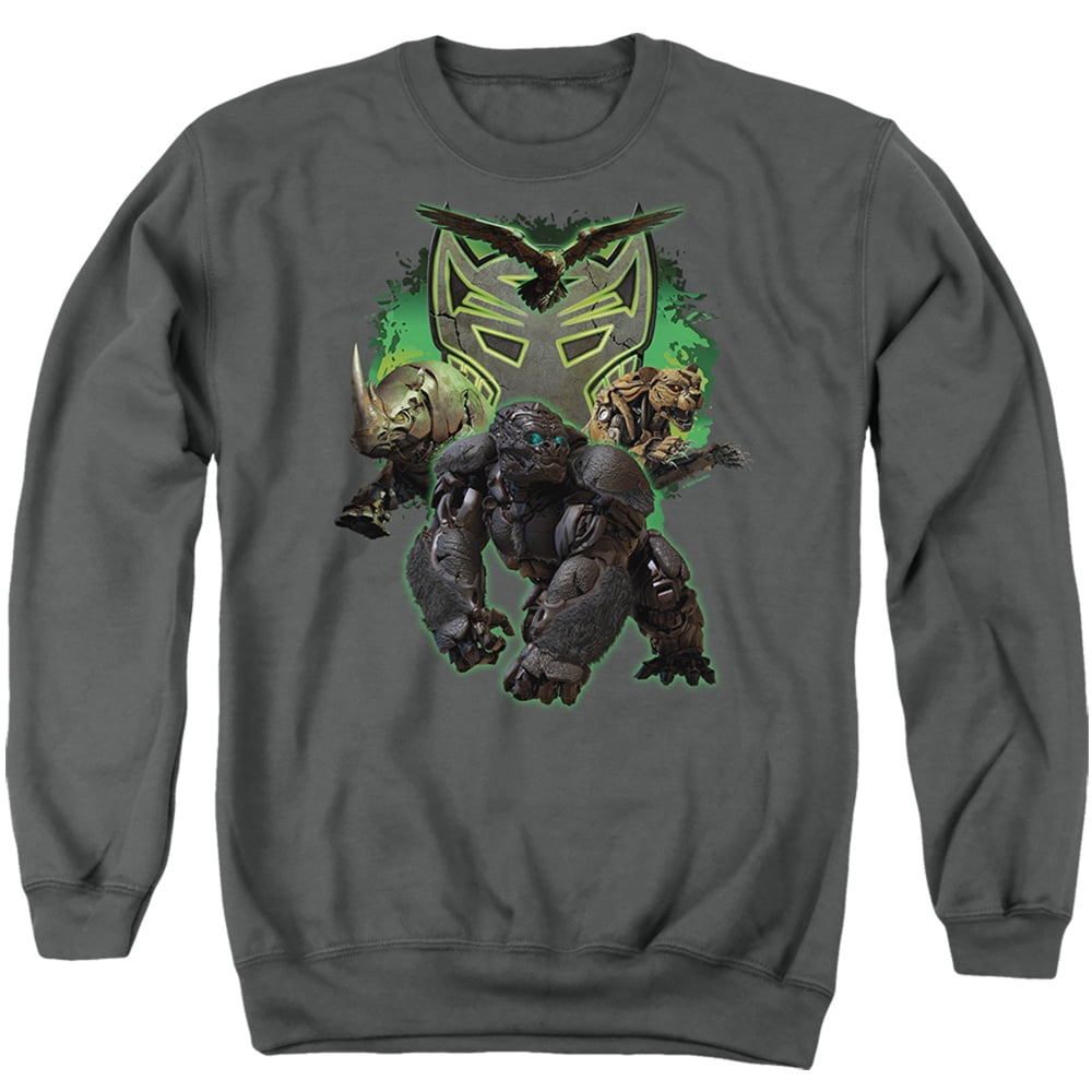 Transformers: Rise of the Beasts Maximals Attack Unisex Adult Crewneck ...