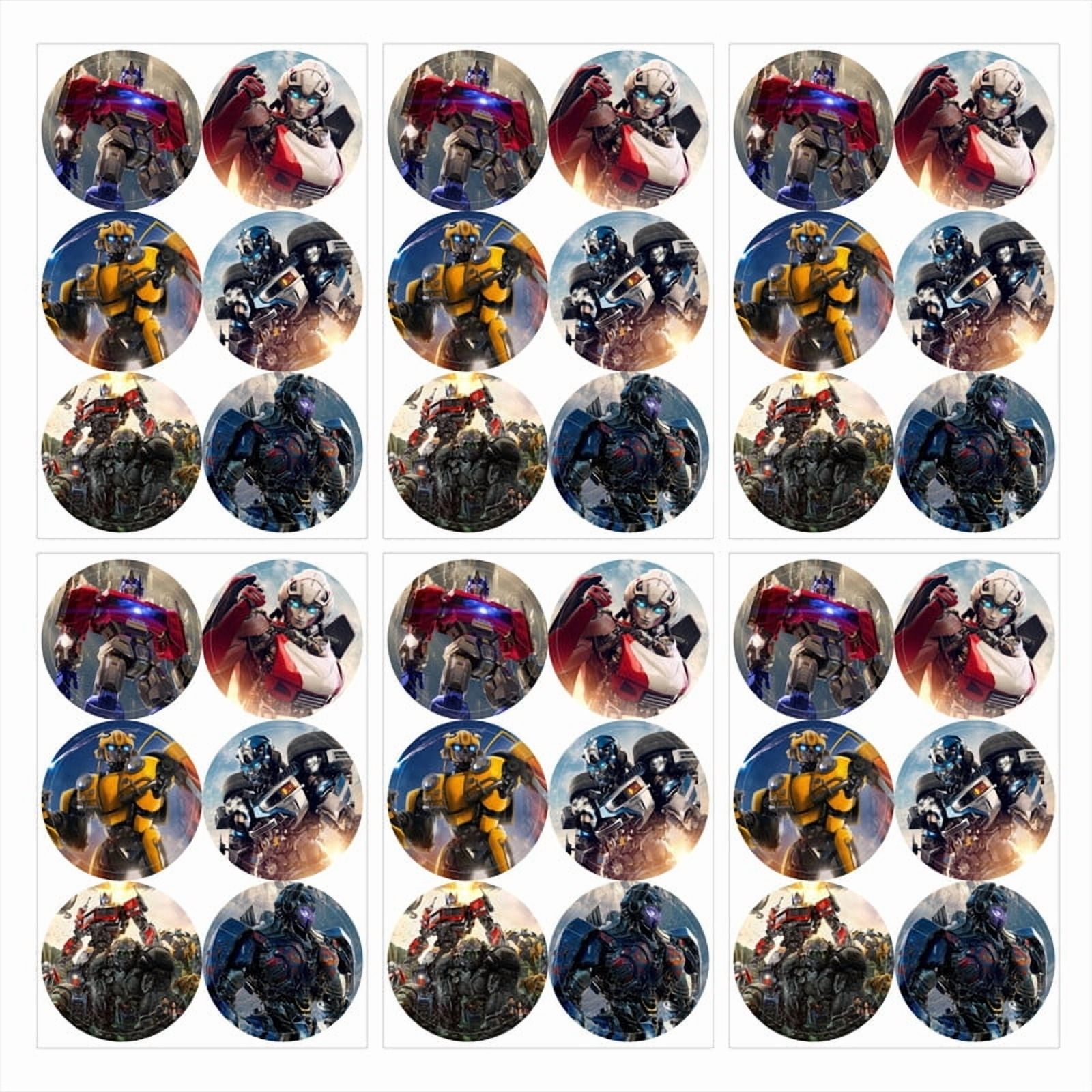 Transformers Rise of the Beasts Stickers Labels Birthday Party Favors ...