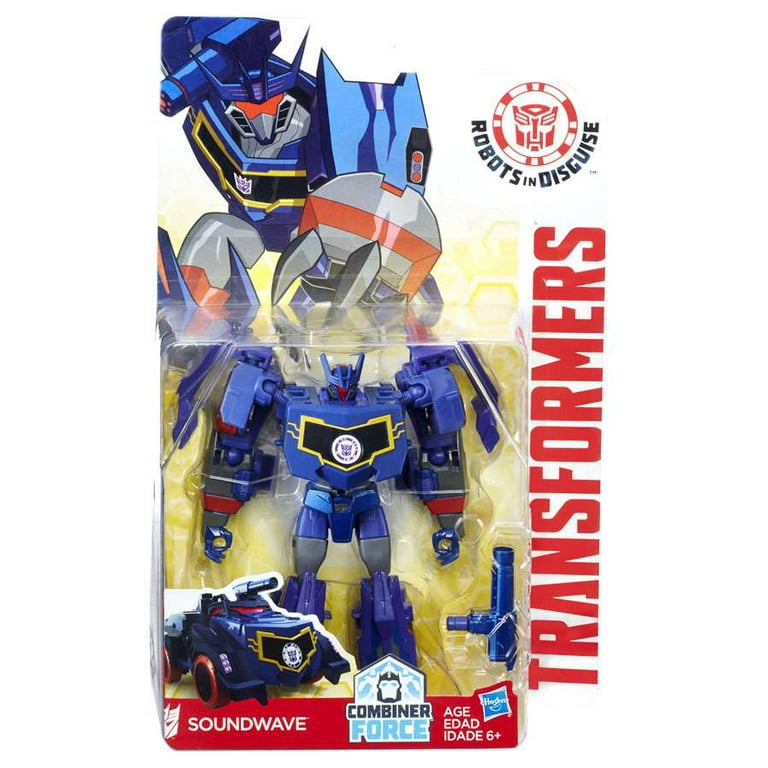 Transformers Robots in Disguise Combiner Force Warriors Class Soundwave Walmart