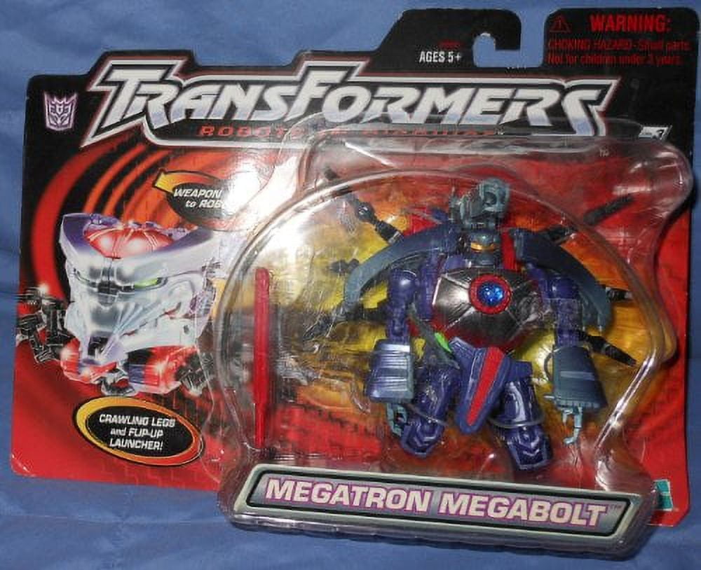 Transformers: Robots in Disguise Deluxe Megatron Megabolt Action Figure ...