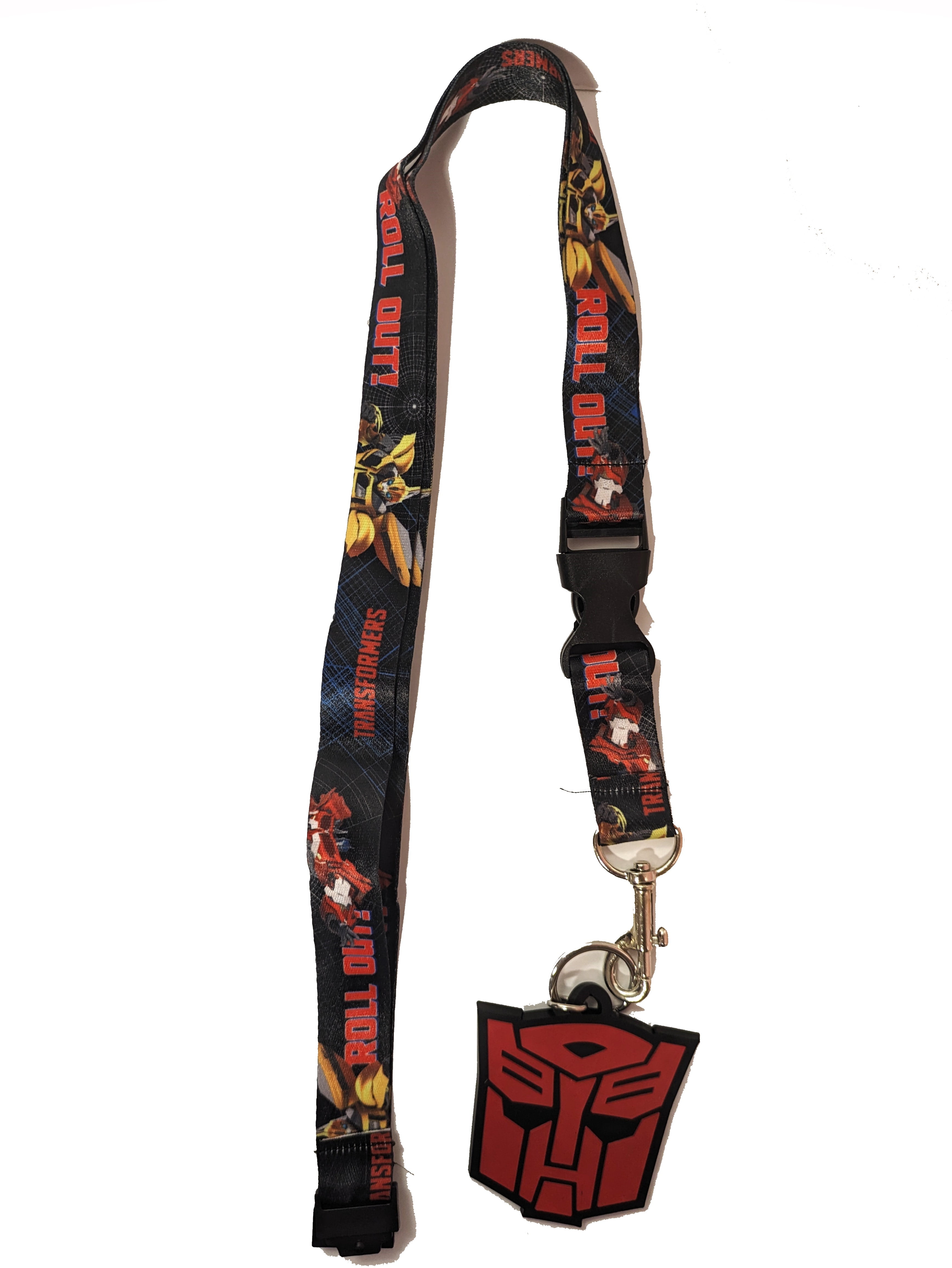 Transformers Roll Out Breakaway Lanyard Keychain with Key Ring and ...