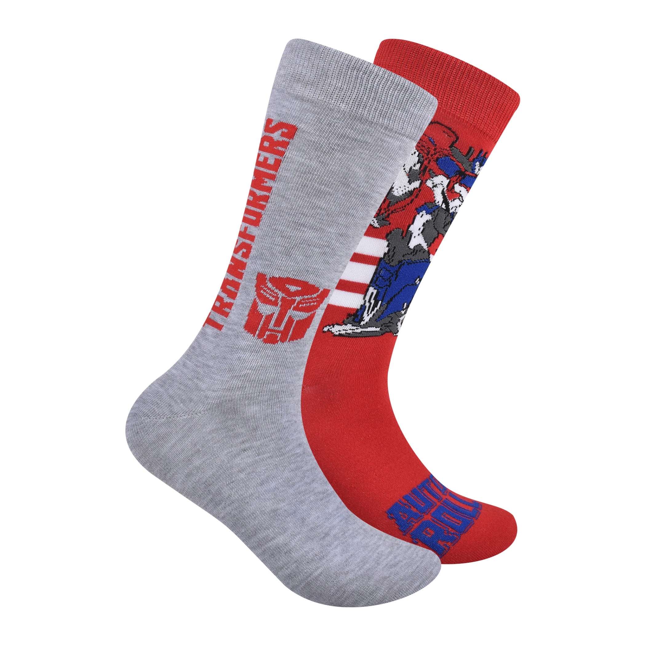 Transformers Roll Out Crew Socks 2-Pair Pack - Walmart.com