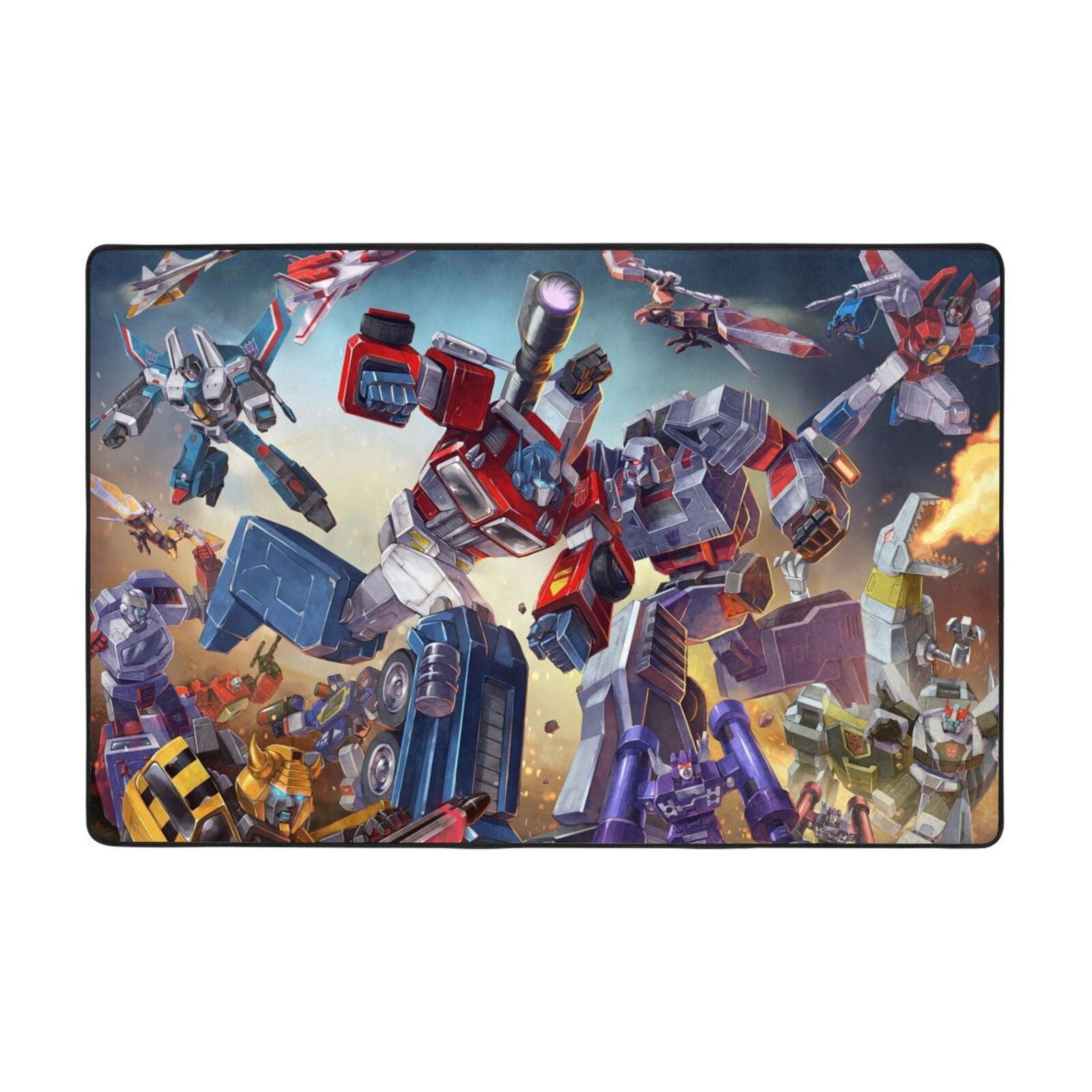 Transformers Rug Cartoon Character Carpet For Bedroom Livingroom ...