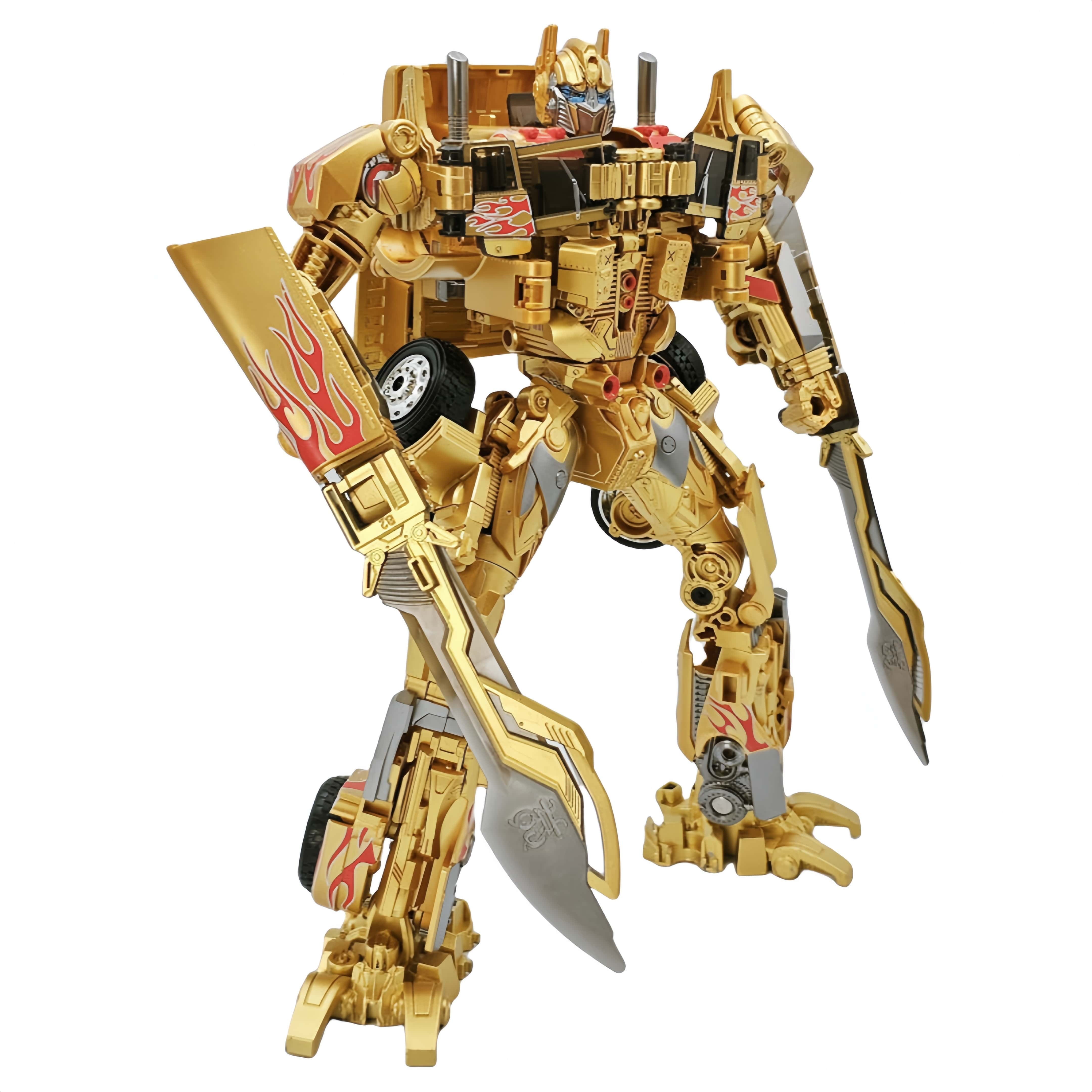 Transformers SS05 Golden Commander Optimus Prime MPM03 Golden Bee Knight Autobot Enlarged ...