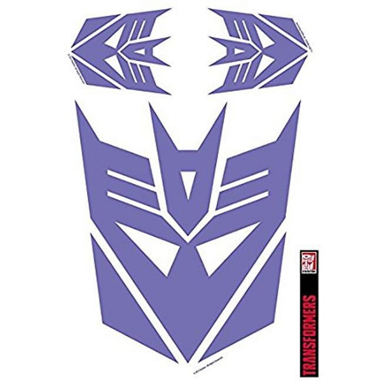 Transformers ST TF DECP02 Decepticon Shield Logo Car Window Decal ...