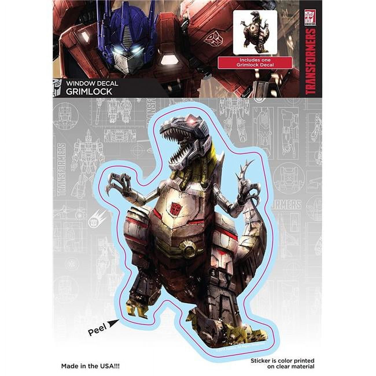 Transformers ST TF GRIM1 Grimlock Car Window Decal - Walmart.com