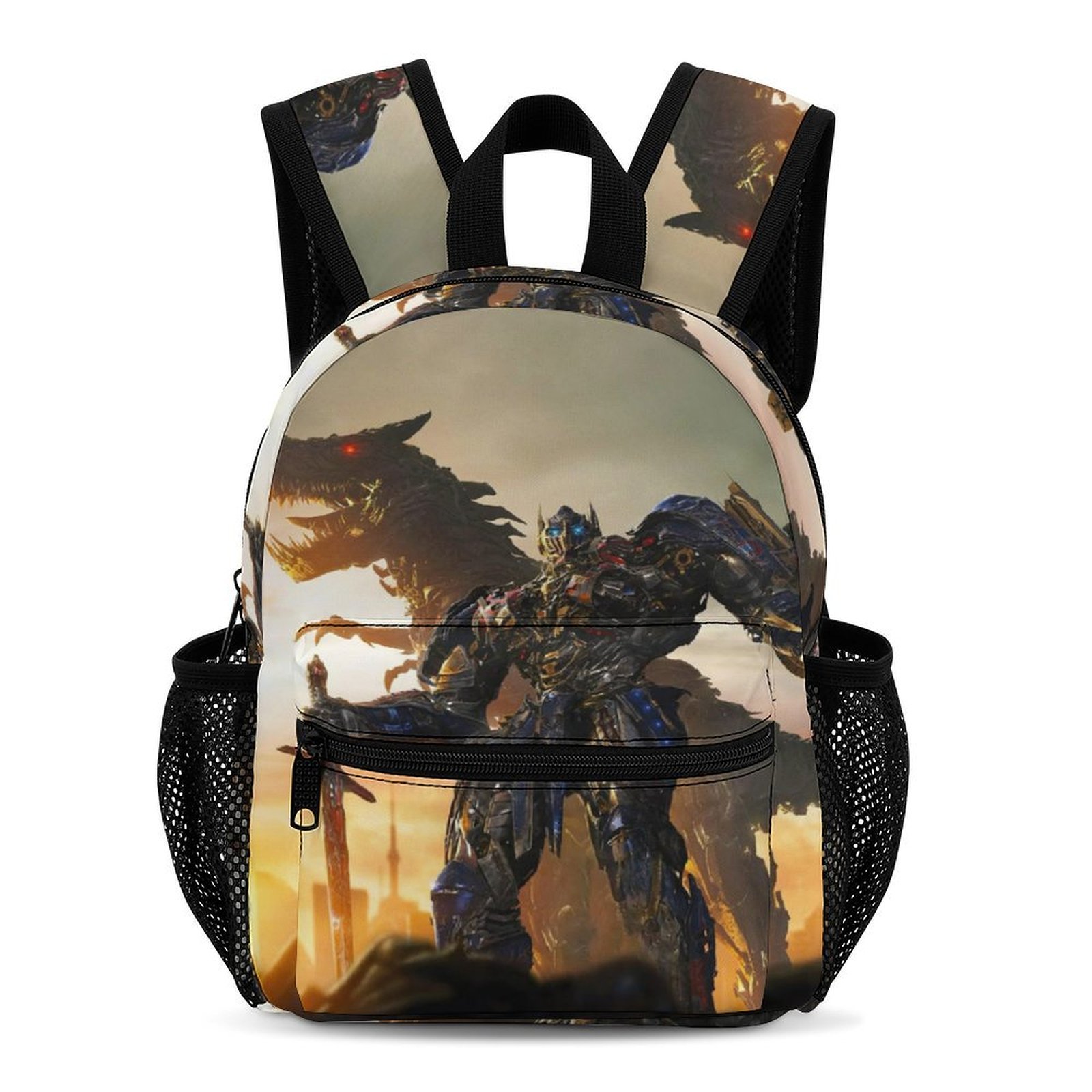 Transformers School Bag 13 Inch Backpack Large Capacity Trendy ...
