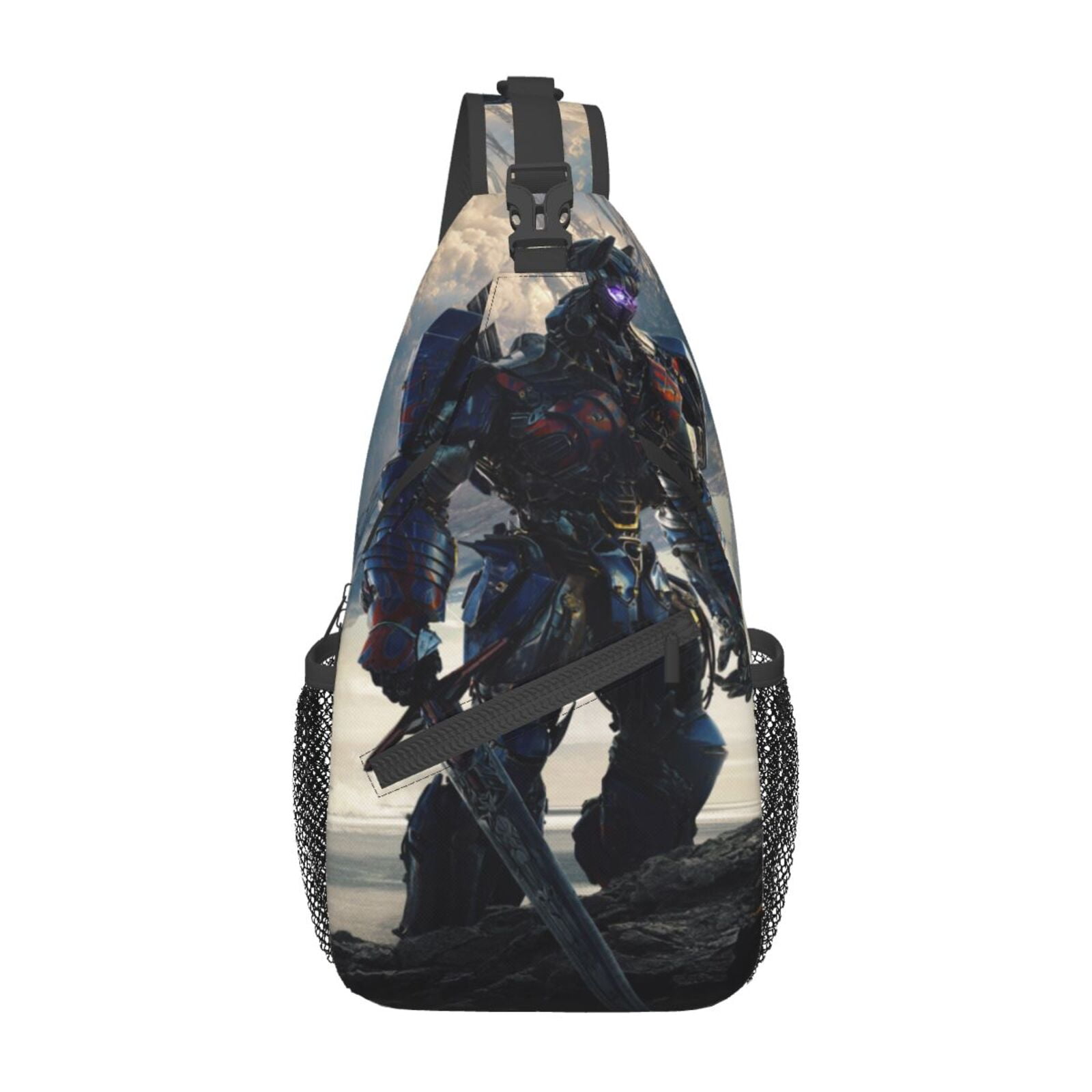 Transformers Sling Bag Crossbody Shoulder Backpack Gym Sports Travel ...