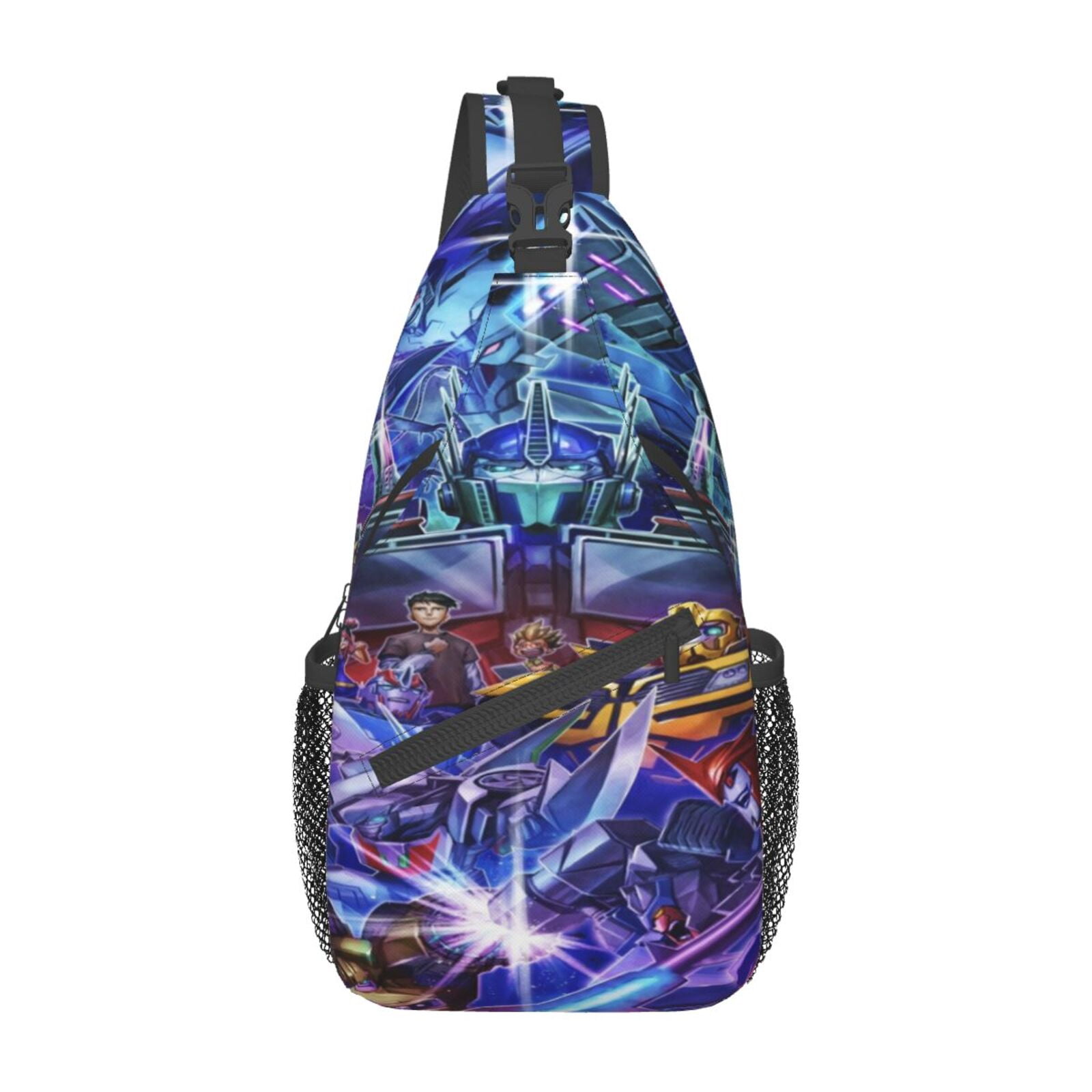 Transformers Sling Bag Crossbody Shoulder Backpack Gym Sports Travel ...