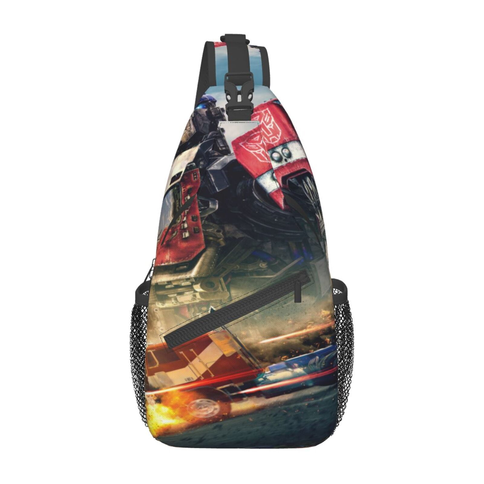 Transformers Sling Bag Crossbody Shoulder Backpack Gym Sports Travel ...