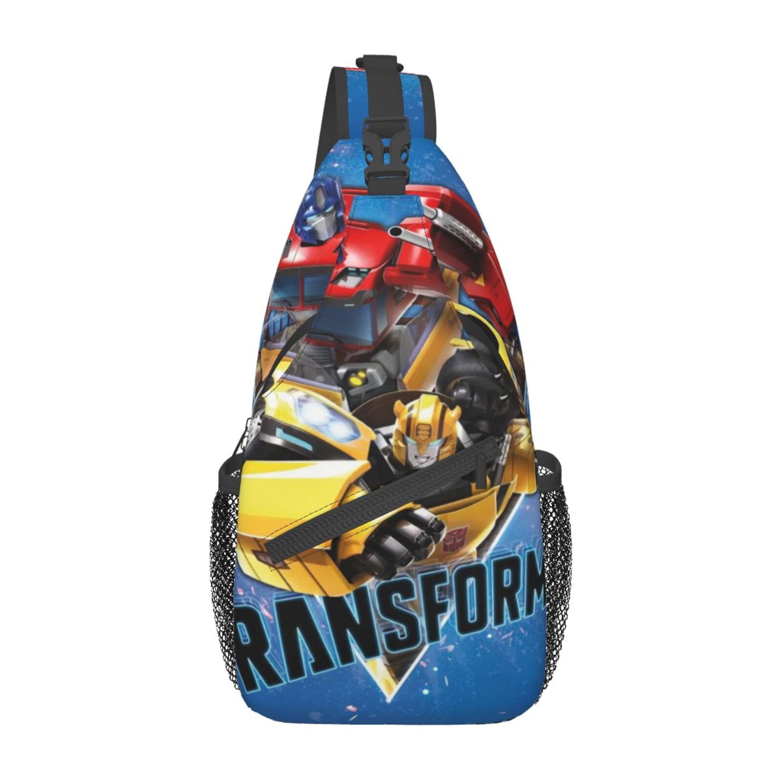 Transformers Sling Bag Crossbody Shoulder Backpack Gym Sports Travel ...