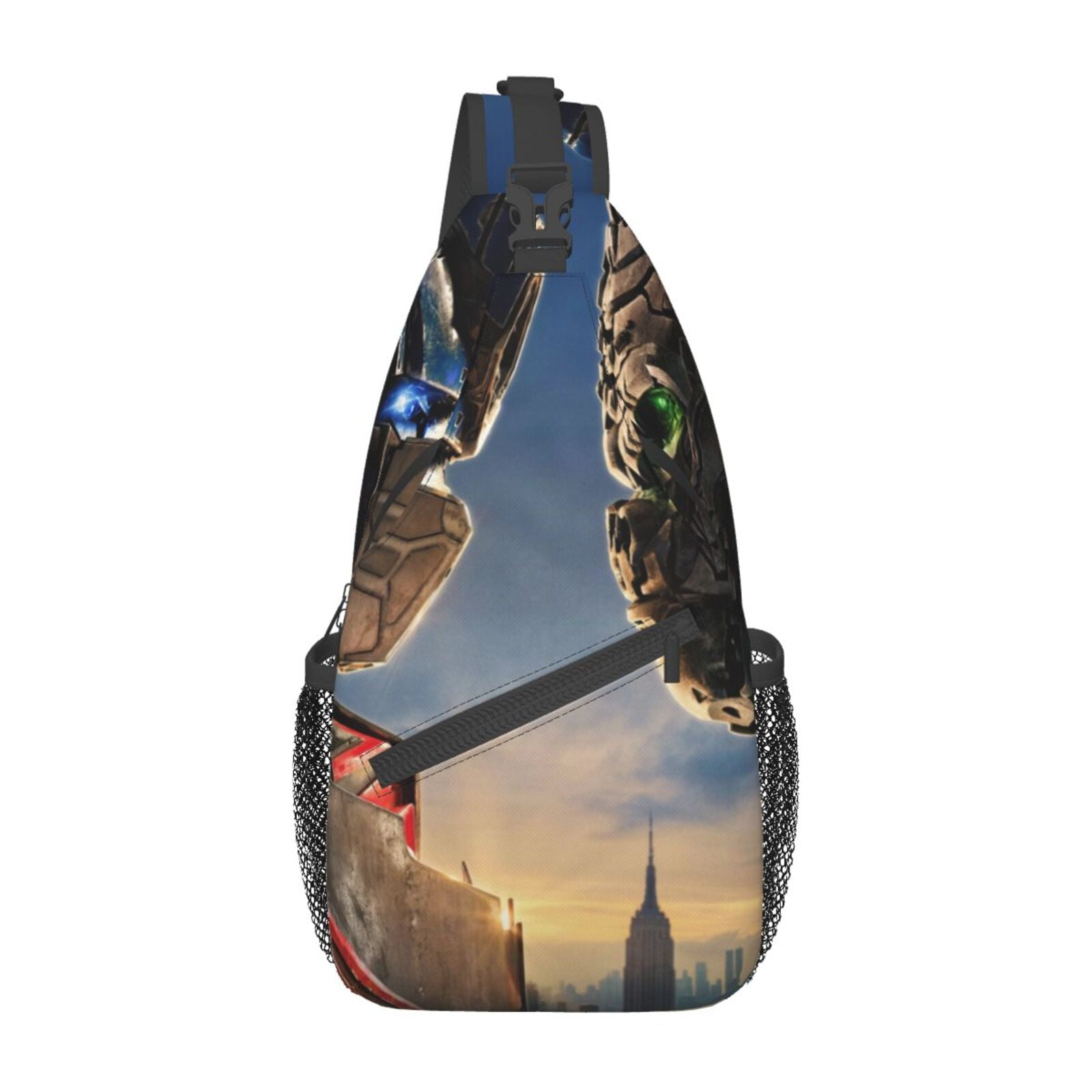 Transformers Sling Bag Crossbody Shoulder Backpack Gym Sports Travel ...