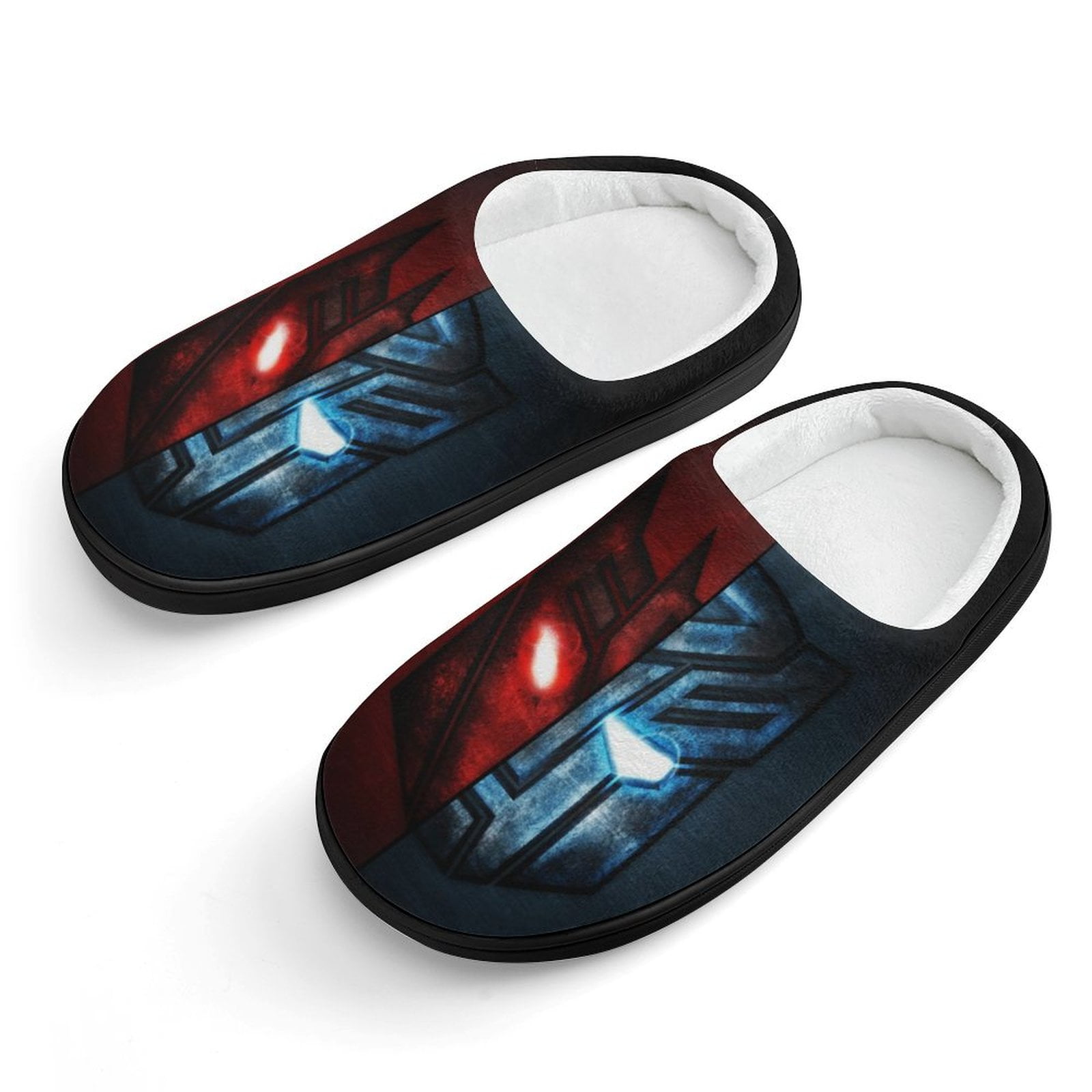 Transformers Slippers for Kids, Cute Soft Plush Anti-slip Fluffy Fuzzy ...