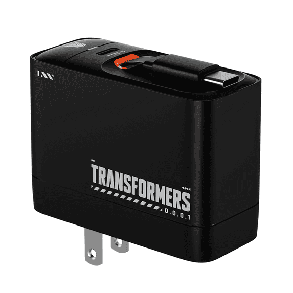 Transformers Star Saber TF-S01 40W GaN USB-C Fast Charger with ...