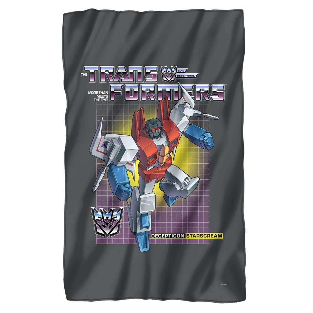 Transformers Starscream Fleece Blanket 36' x 58' - Walmart.com