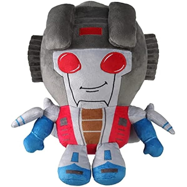 Transformers - Starscream Plush Toy - 12 Inch Soft Minky Plush Fabric ...