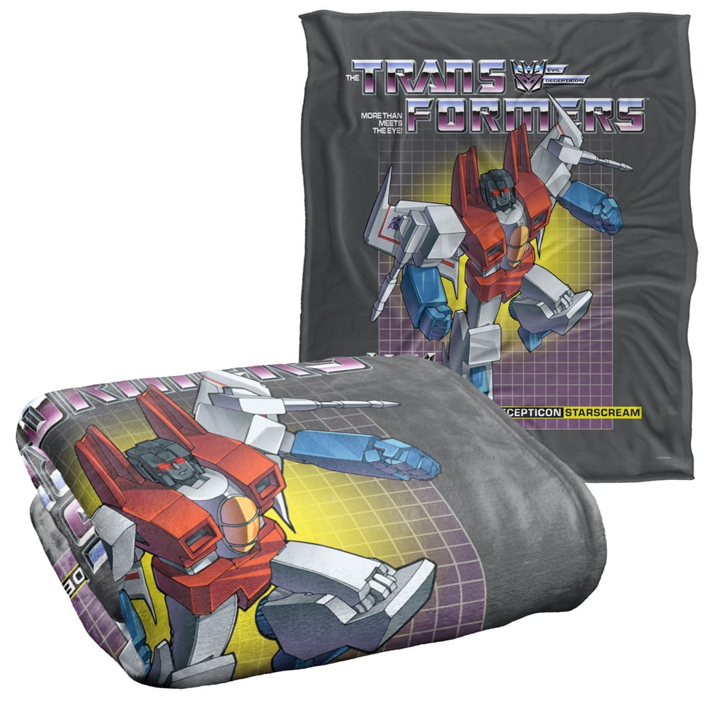 Transformers Starscream Silky Touch Super Soft Throw Blanket 50' x 60 ...