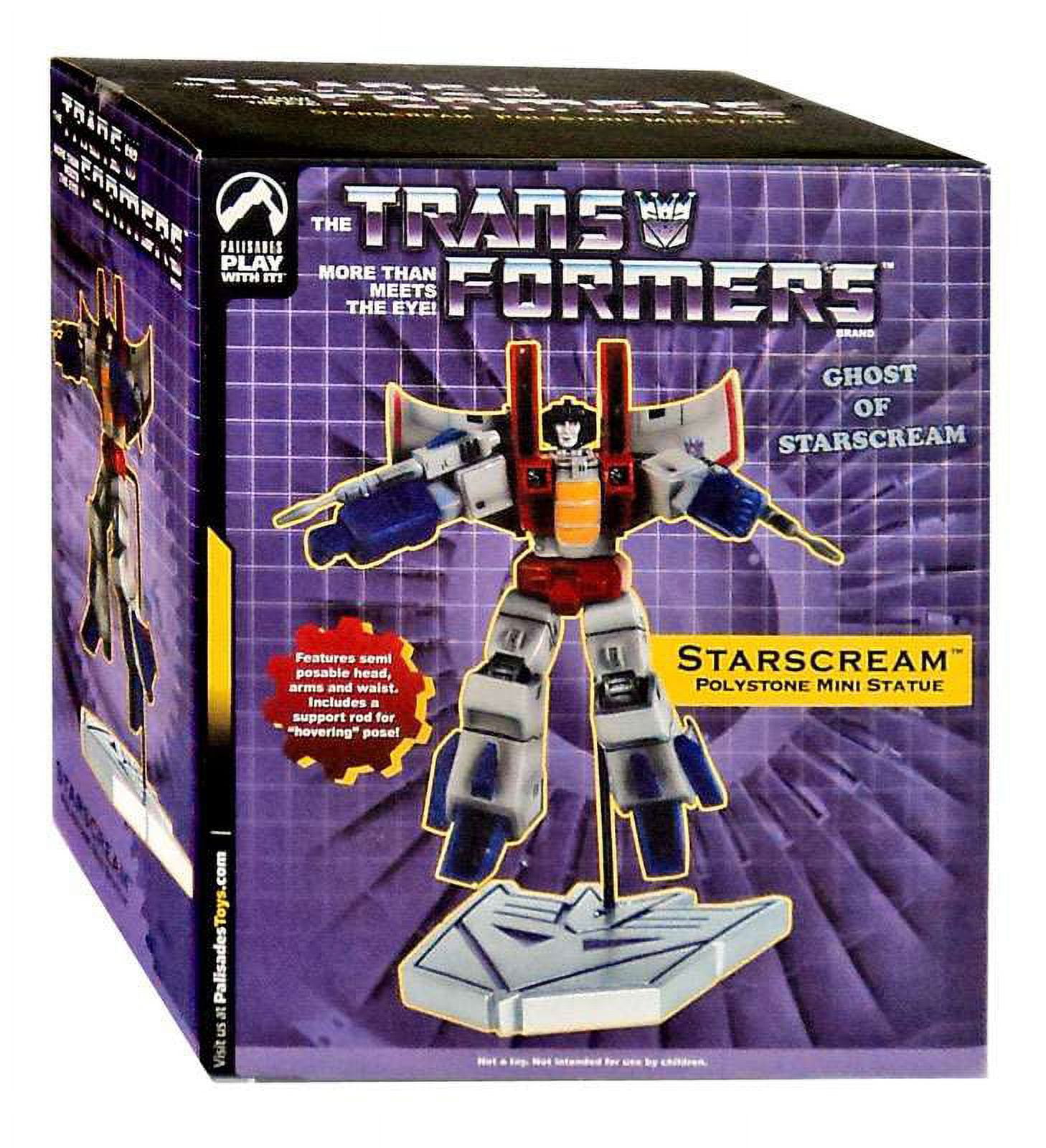 Transformers Statues & Busts The Ghost of Starscream Exclusive 6" Mini ...