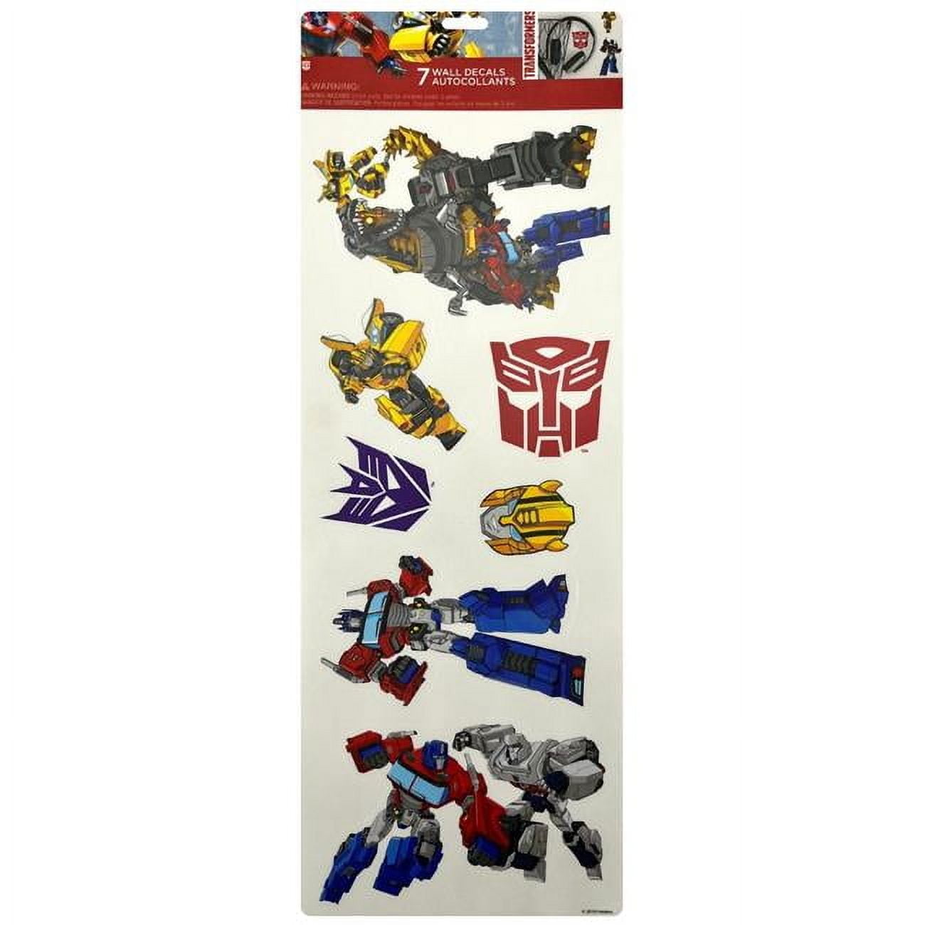 Transformers Sticker Autobot Decepticon 7 Wall Decals Autocollants ...