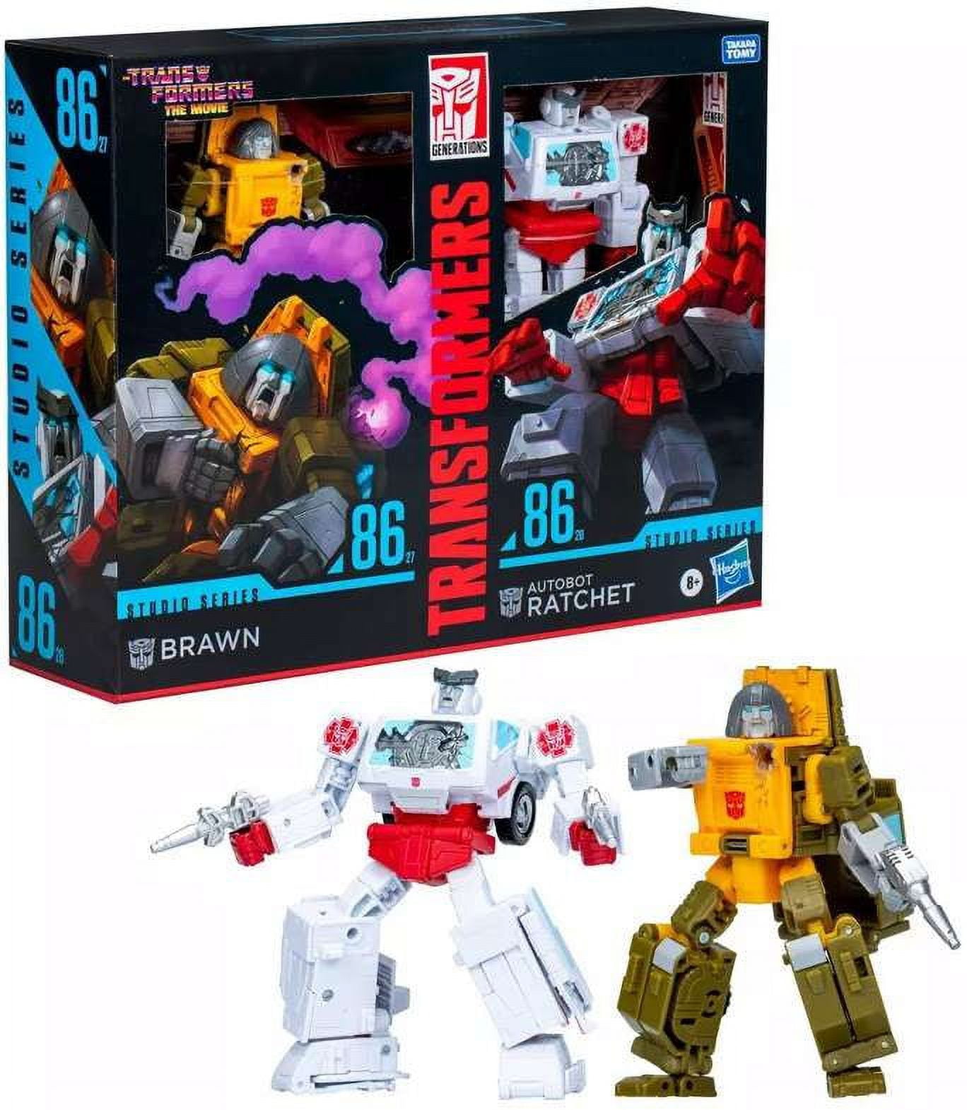 "Hasbro Transformers Studio Series Brawn, Ratchet Action Figure 2-Pack ...