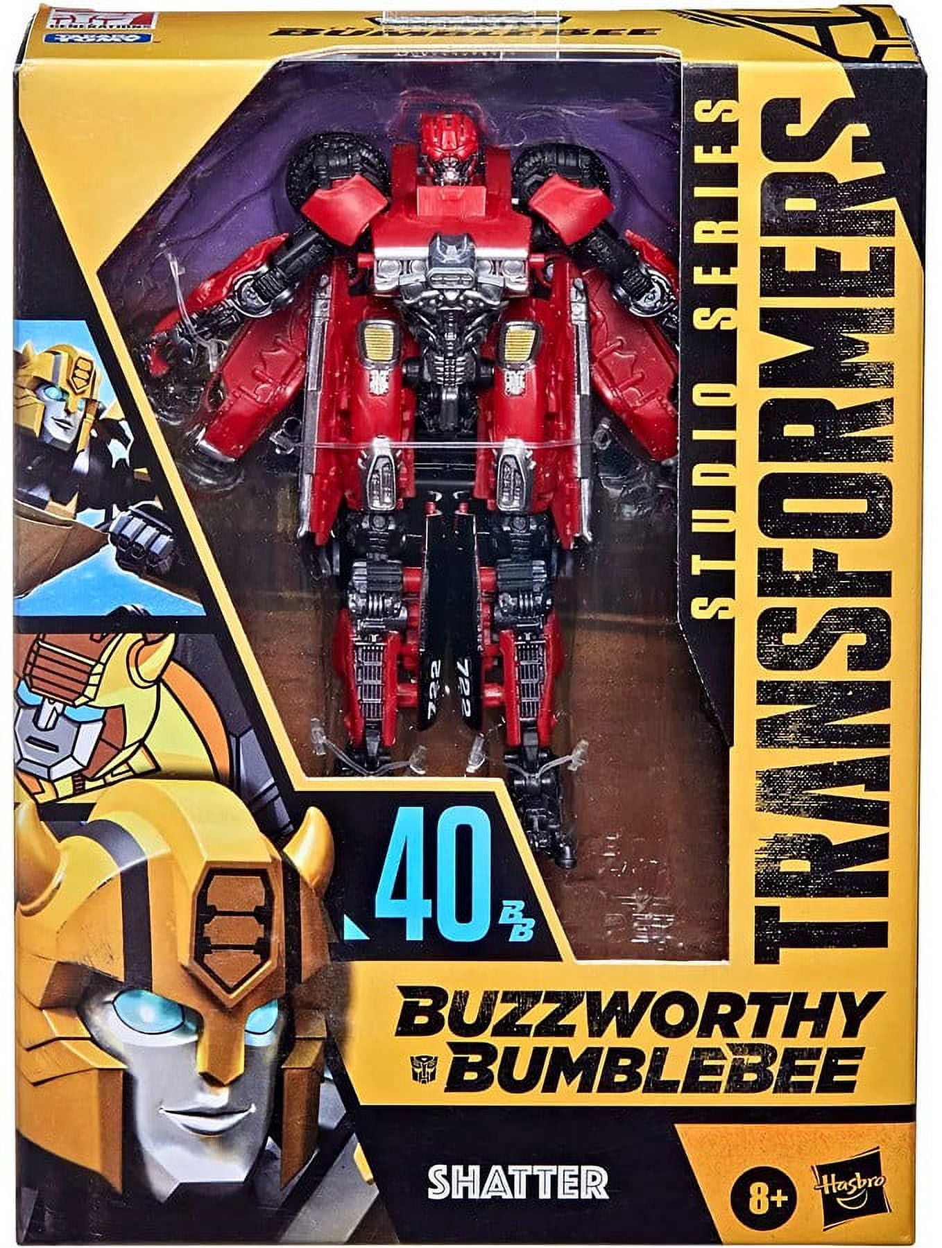 Transformers Studio Series Buzzworthy Bumblebee Shatter Action Figure ...