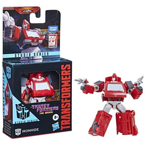 Transformers Studio Series Toy: Ironhide Action Figure, 3.5” Core Class ...