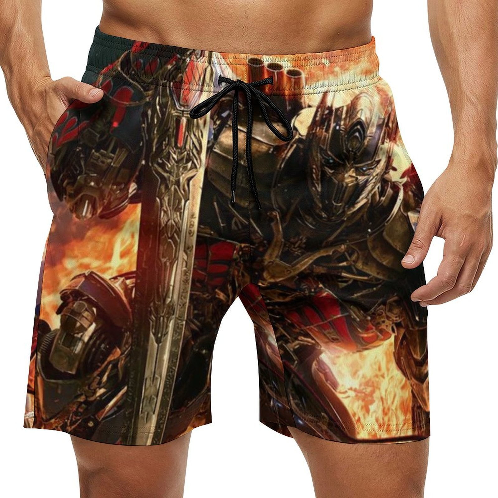 Transformers Swim Trunks Anime Cute for Men Gift 3XL Transformers Merch ...