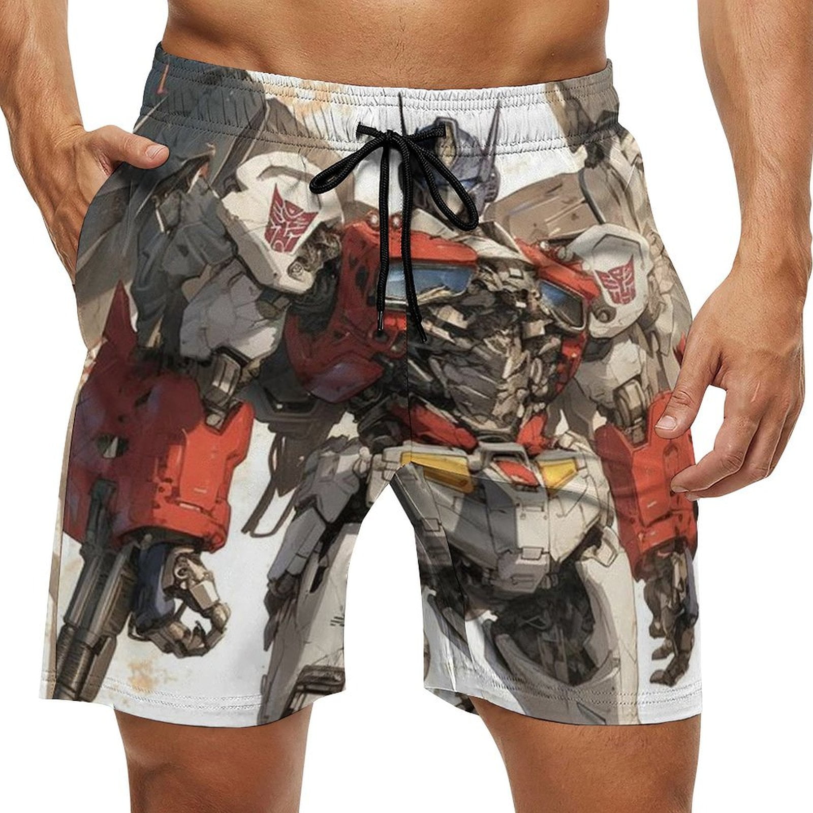 Transformers Swim Trunks Anime Cute for Men Gift M Transformers Merch ...