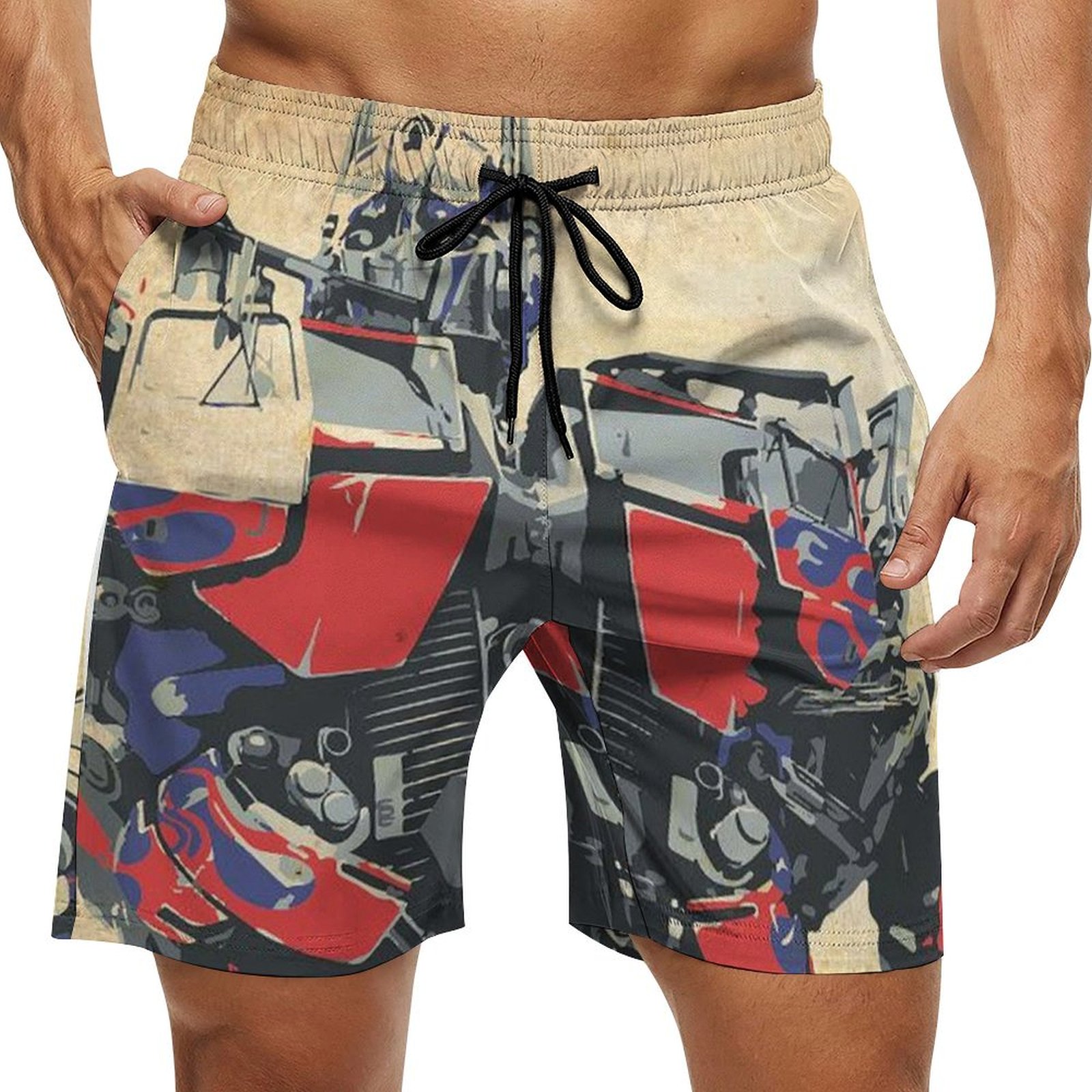 Transformers Swim Trunks Anime Cute for Men Gift M Transformers Merch ...
