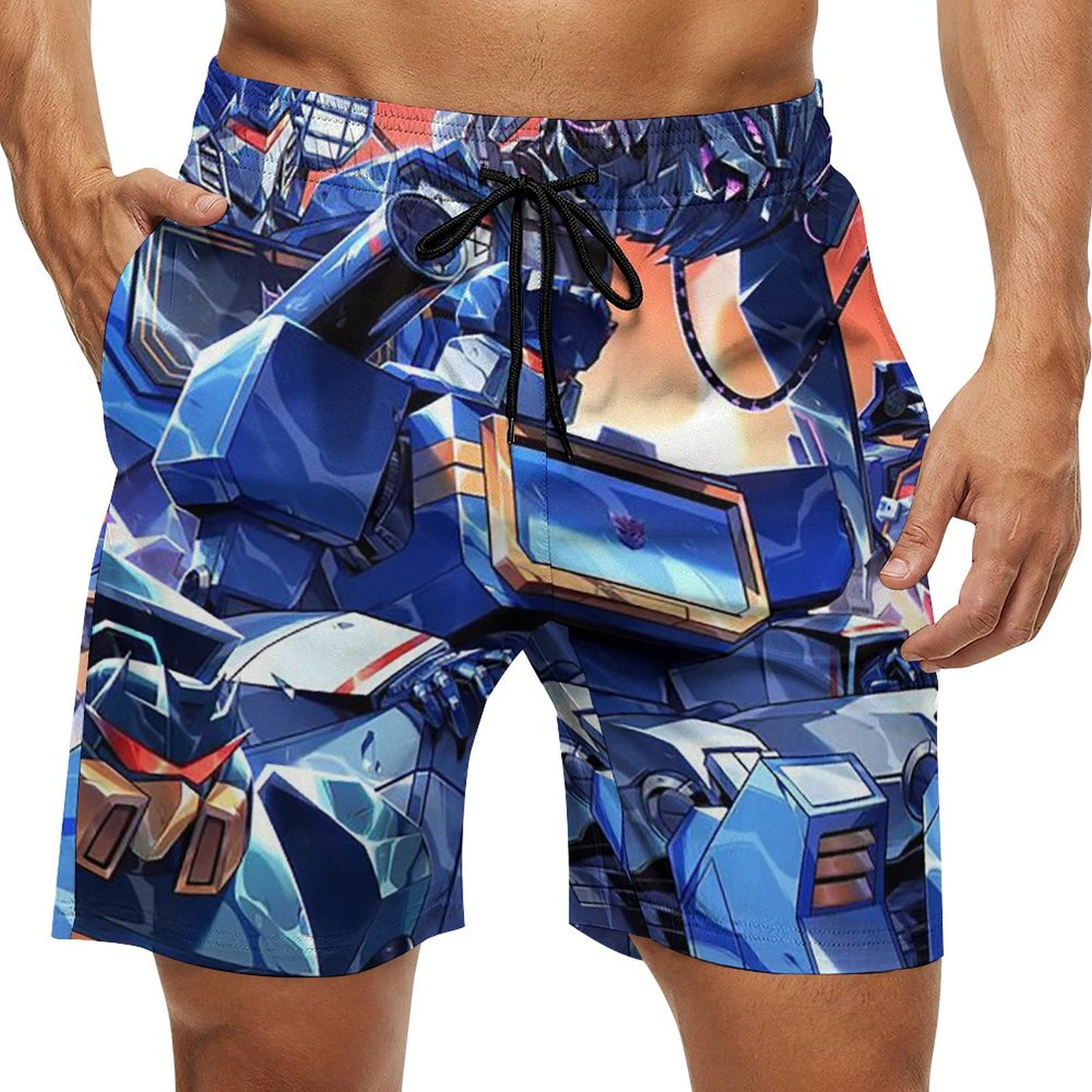 Transformers Swim Trunks Anime Cute for Men Gift S Transformers Merch ...