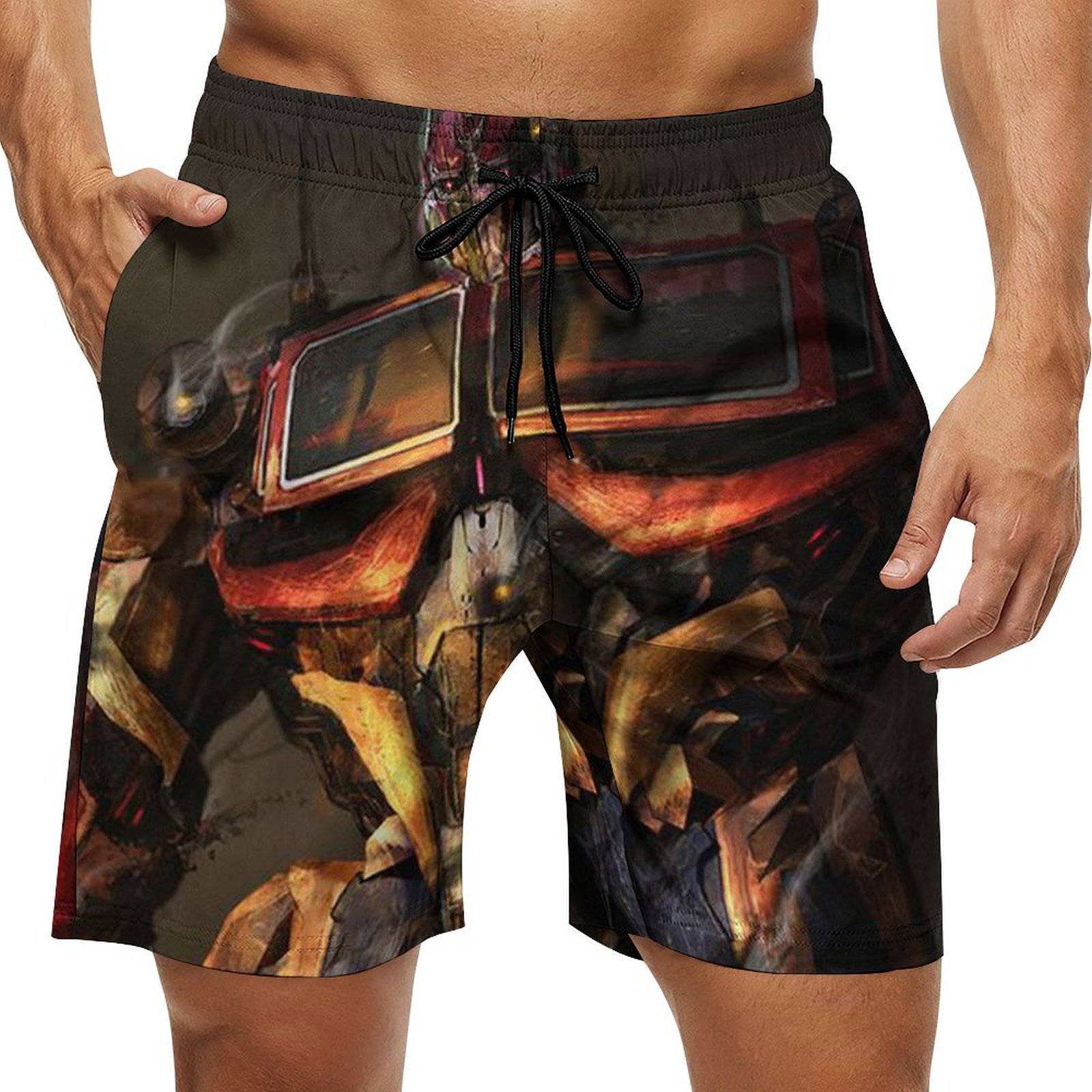 Transformers Swim Trunks Anime Cute for Men Gift S Transformers Merch ...
