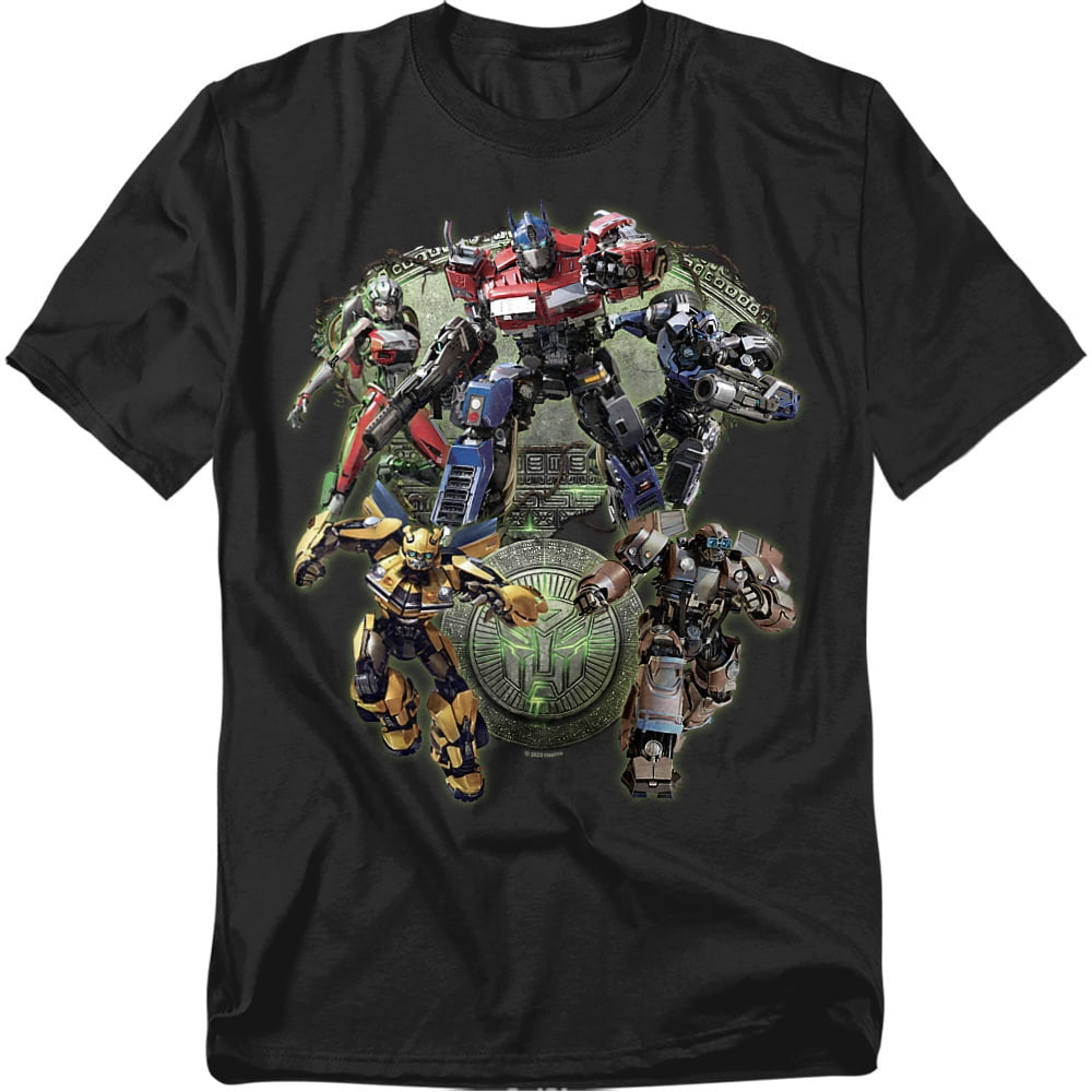 Transformers T-Shirt Autobot Group Shot Unisex Graphic Tee for Men ...