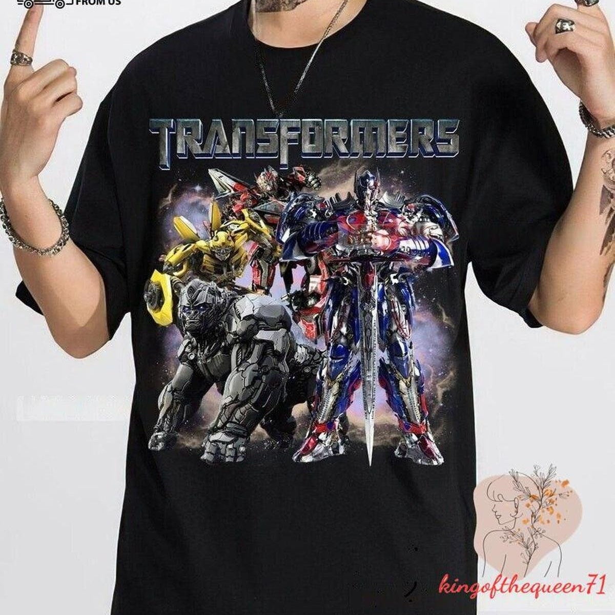 Transformers T-Shirt, Bumblebee Autobot Tee, Transformers Birthday ...