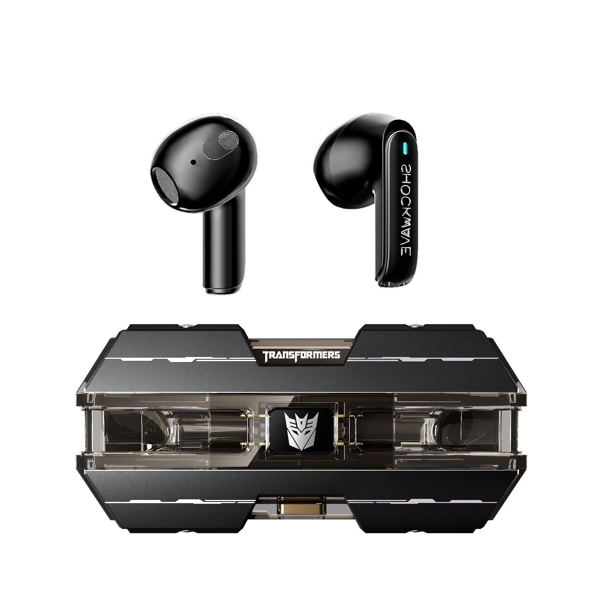 Transformers TF-T01 Wireless Earbuds Bluetooth 5.4 Headphones Bass ...