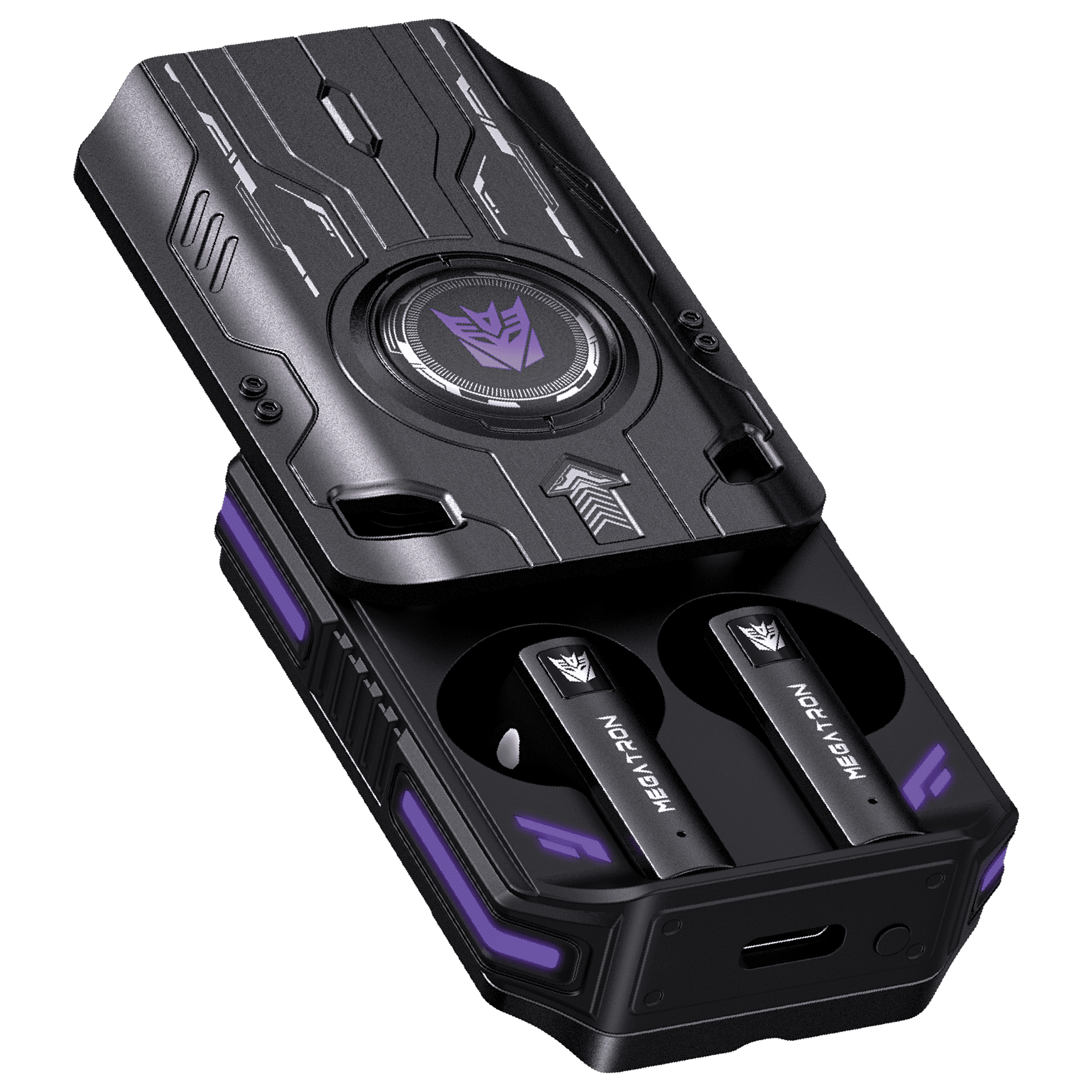 Transformers TF-T76 True Wireless Bluetooth 6.0 Earbuds with Mic, Mecha ...