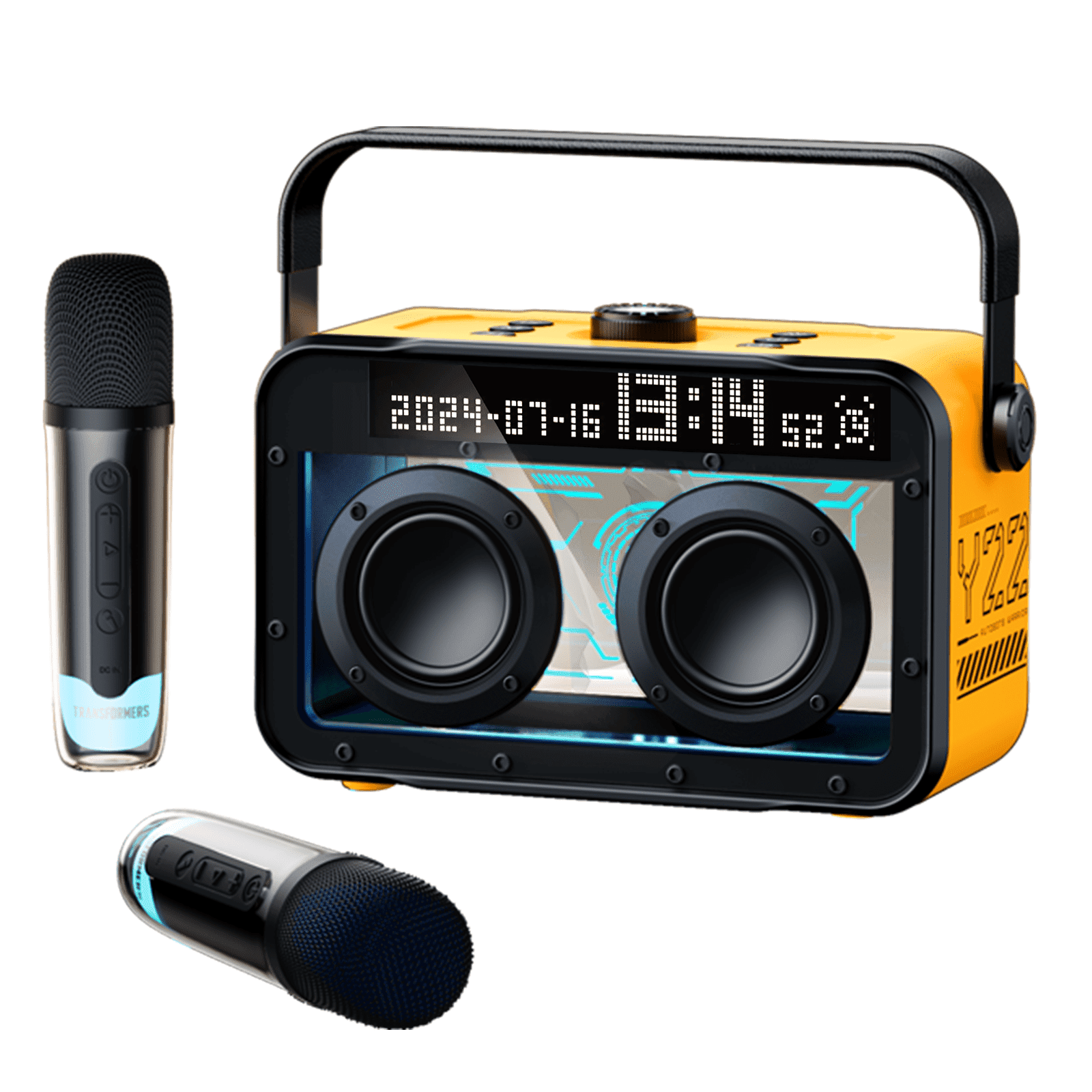 Transformers TF-Y22 Karaoke Party Bluetooth Speaker Portable Wireless ...